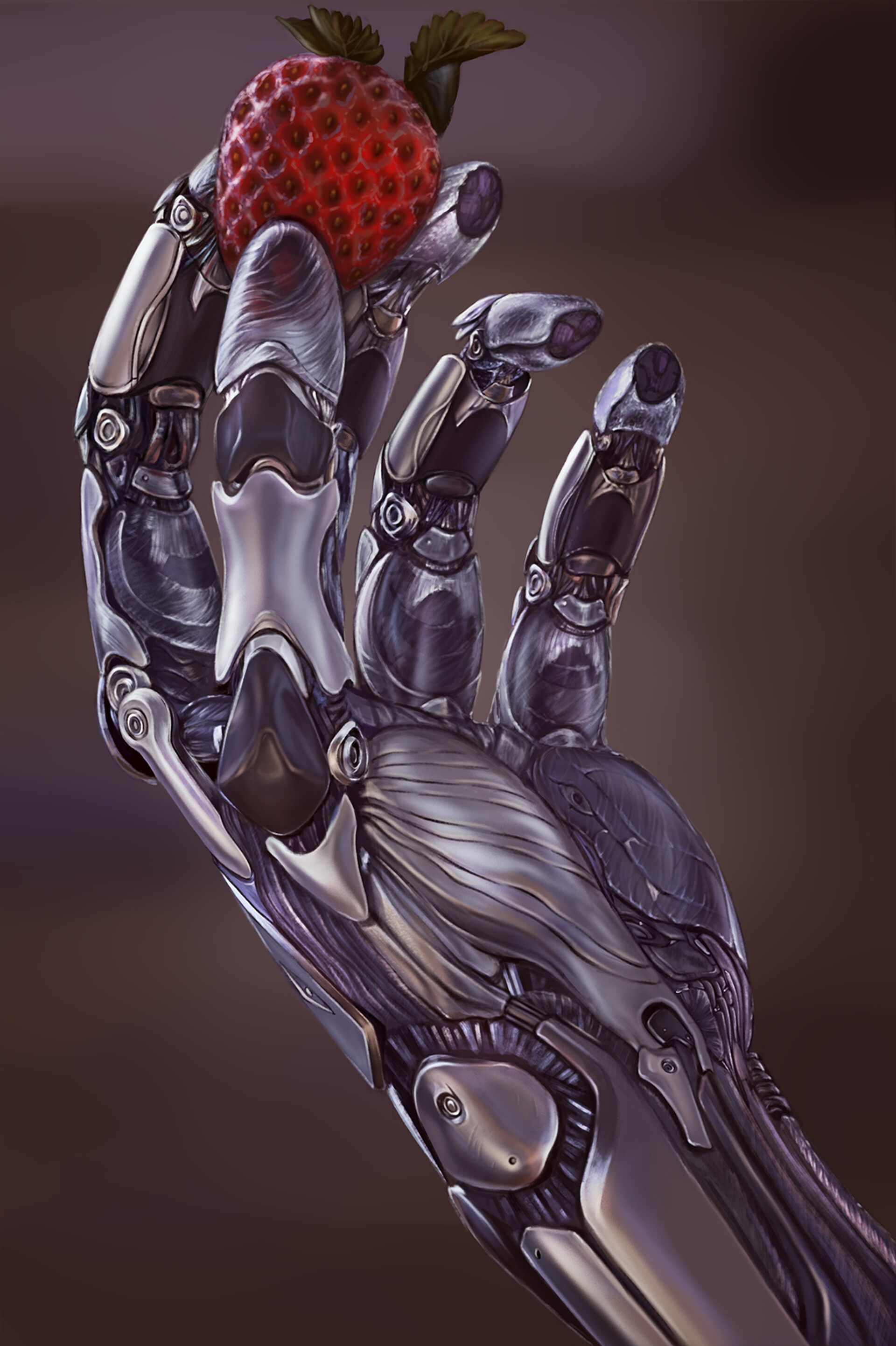 Biomechanical Hand Drawings
