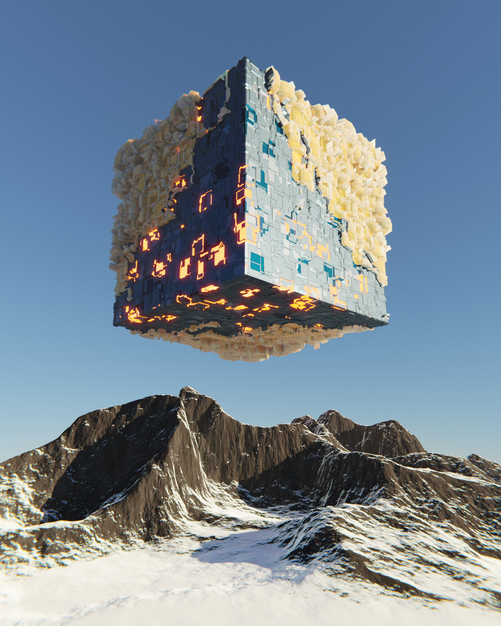 ArtStation - Sci-Fi Cube