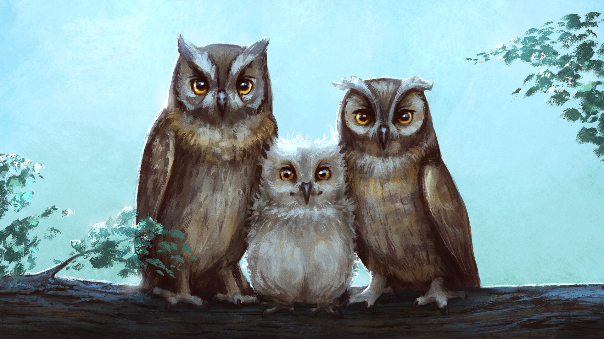 ArtStation - Owls