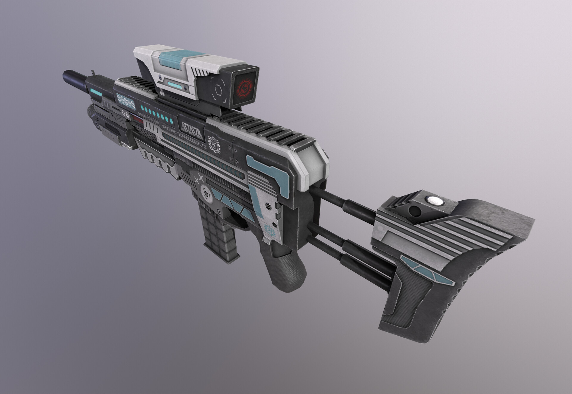 William Pak - Defender - Sci-Fi Rifle for "Lux Novus"