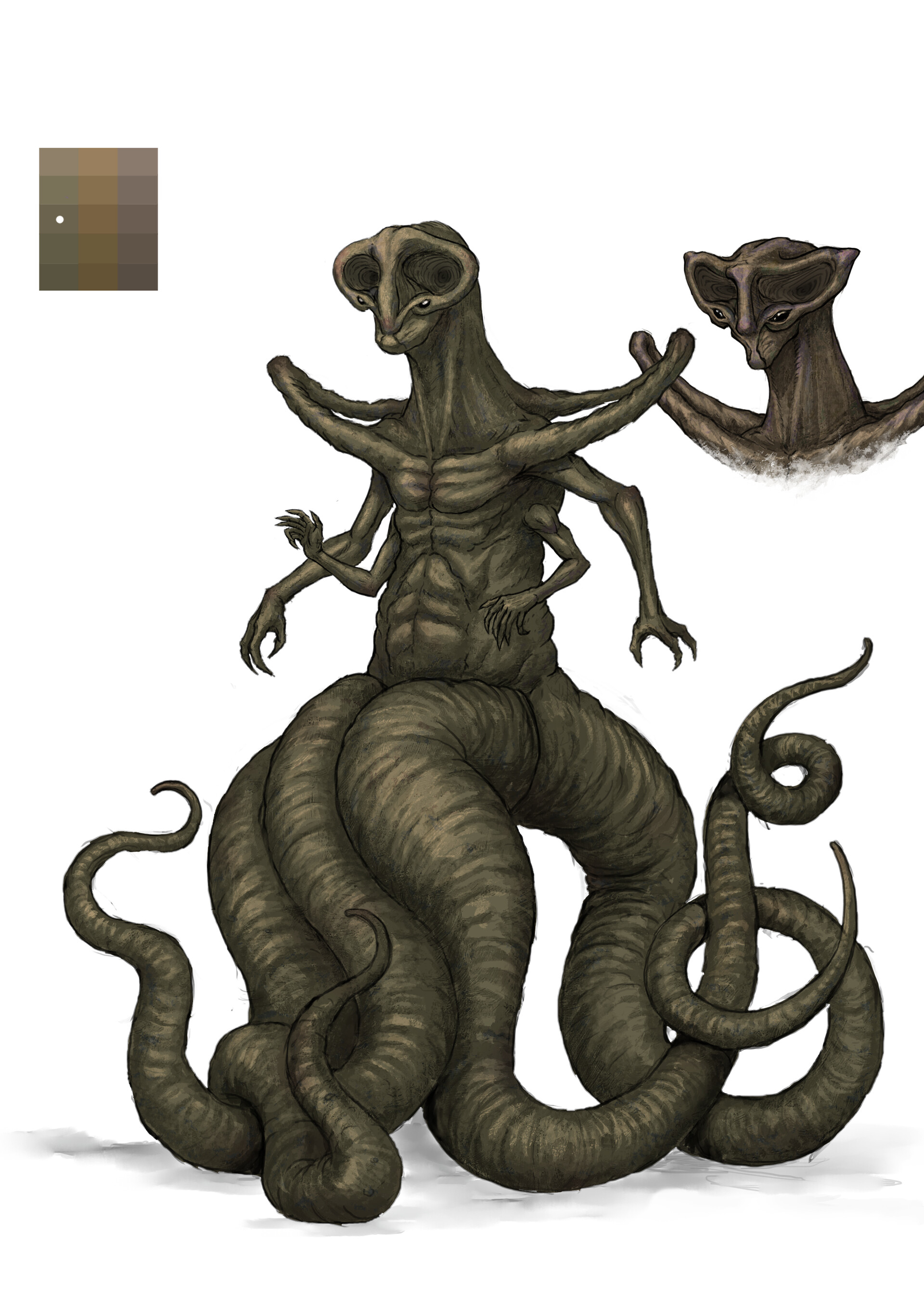 ArtStation - 7th Extinction Roleplaying Game - Playable Species