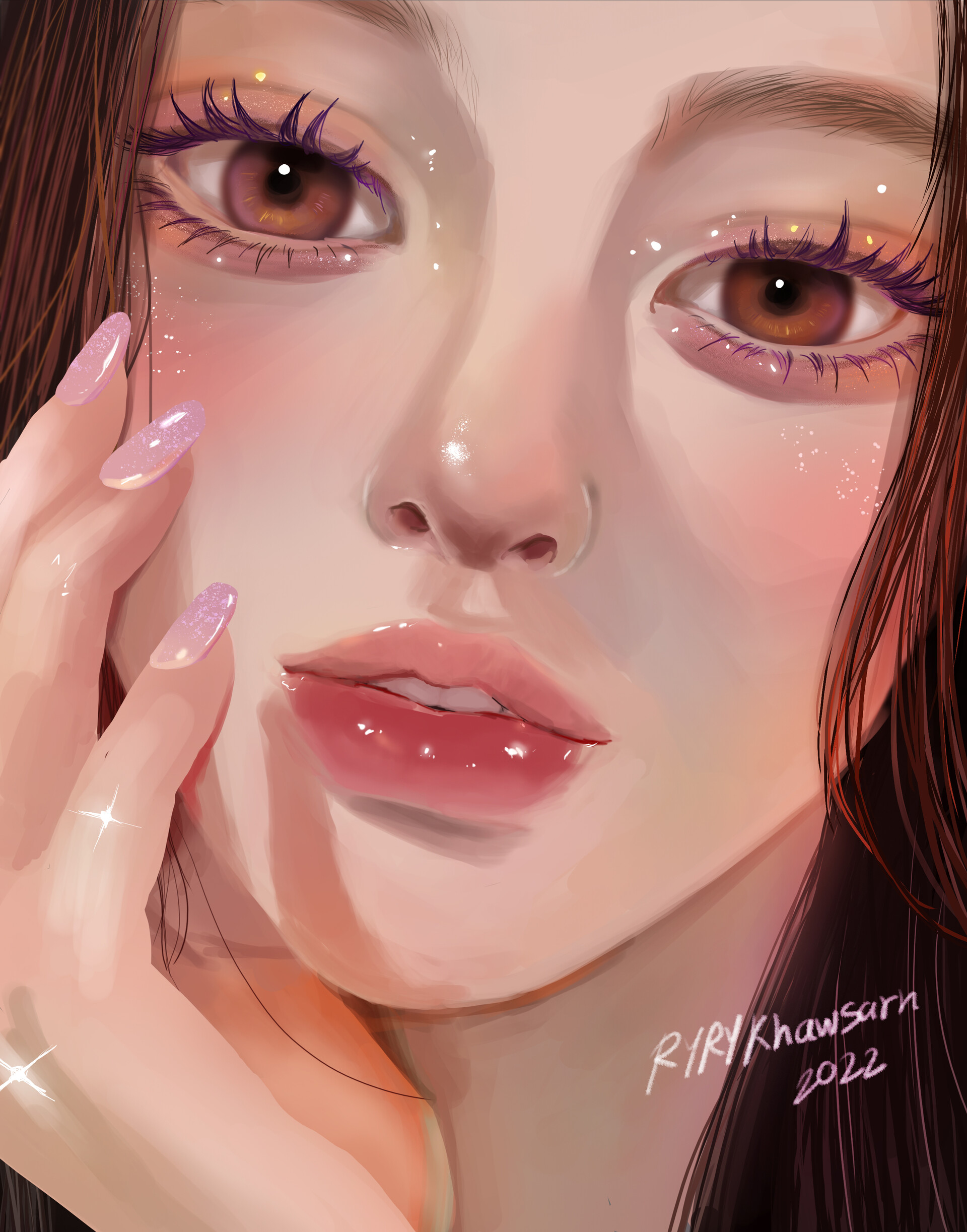 ArtStation - Close up Portrait 02