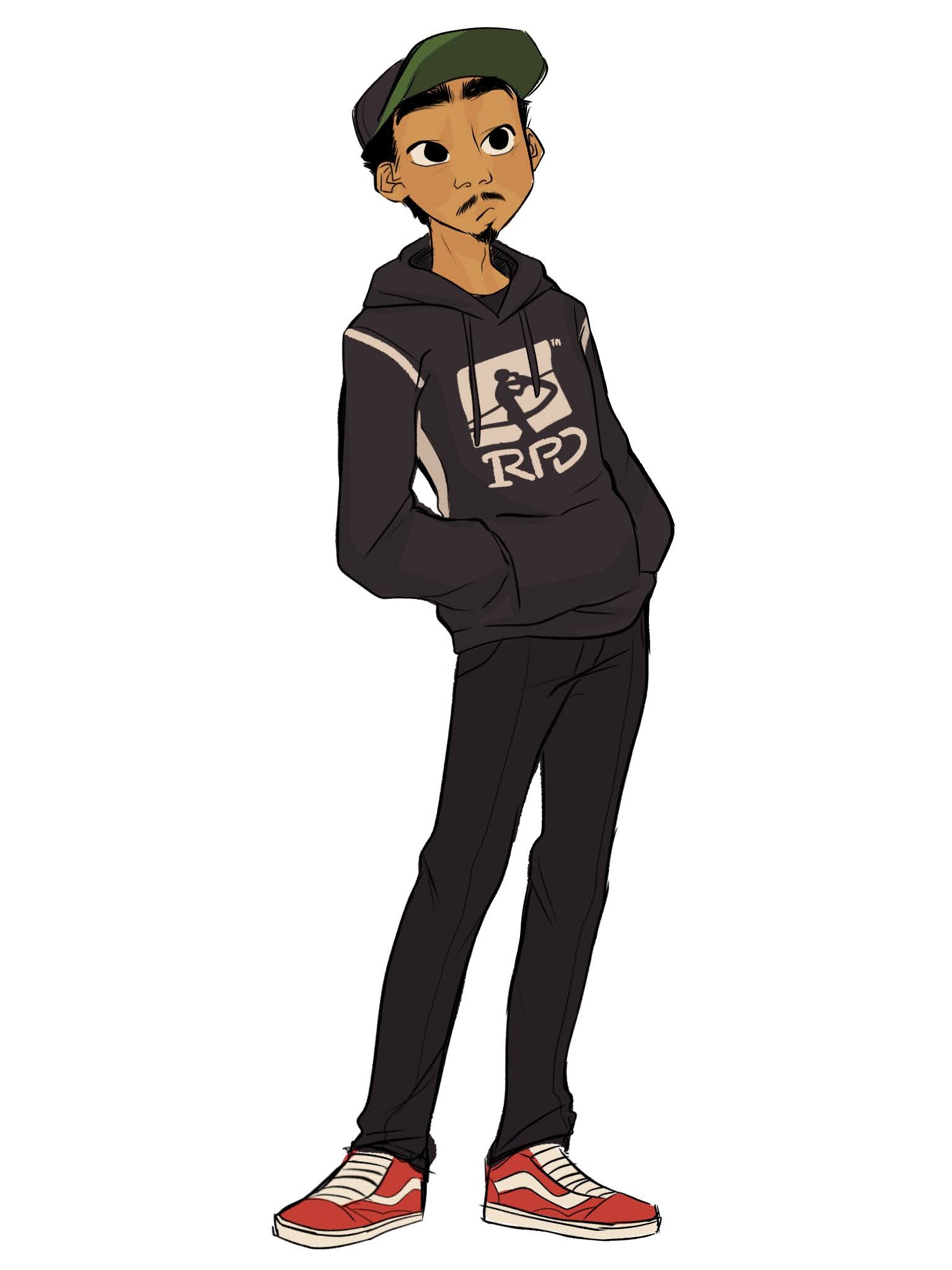 cartoon people drawings full body