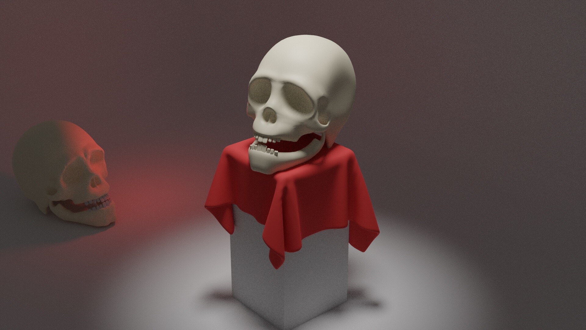 ArtStation - Skull still life