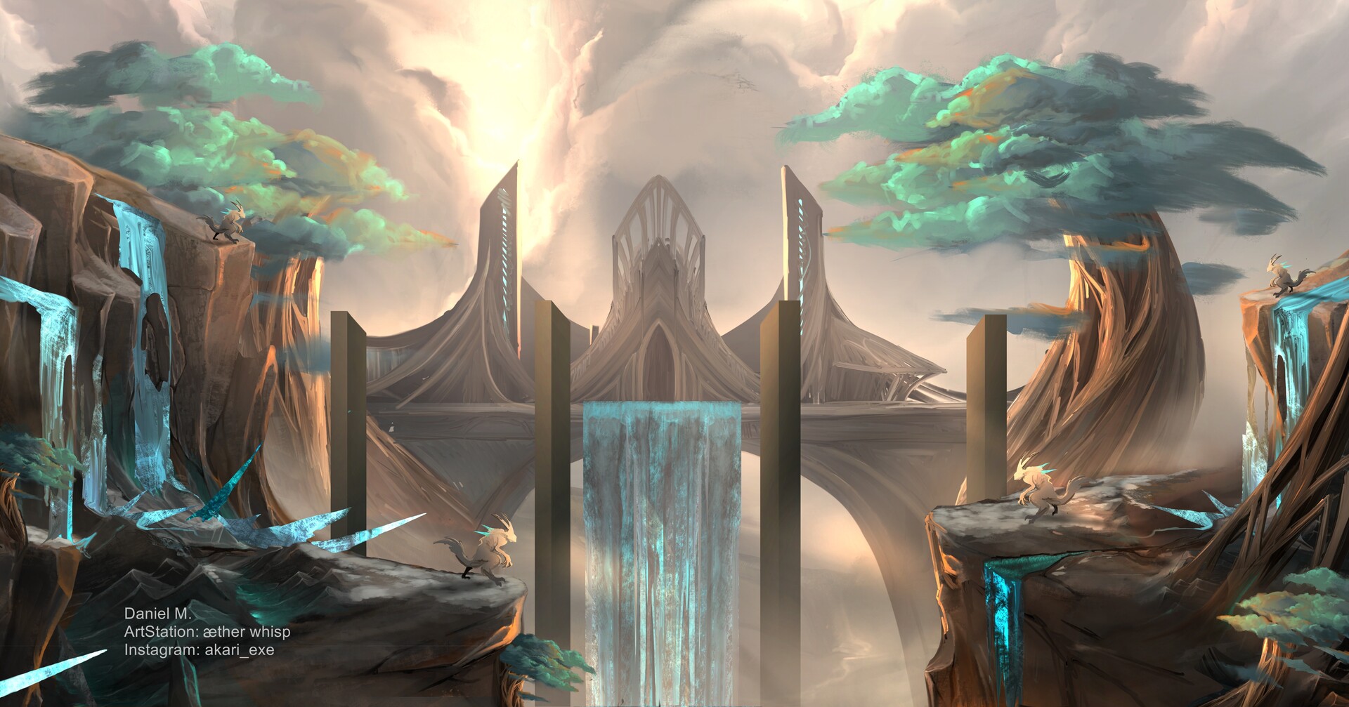 ArtStation - landscape concept art