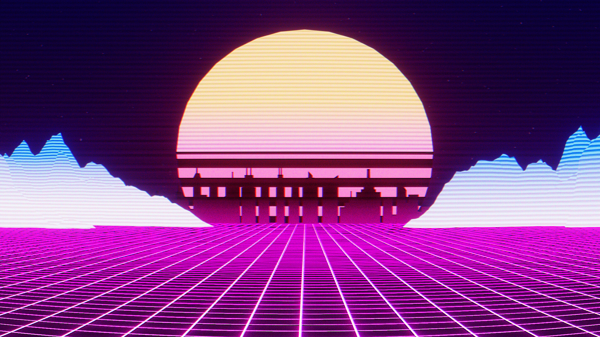 ArtStation - Classic vapor wave