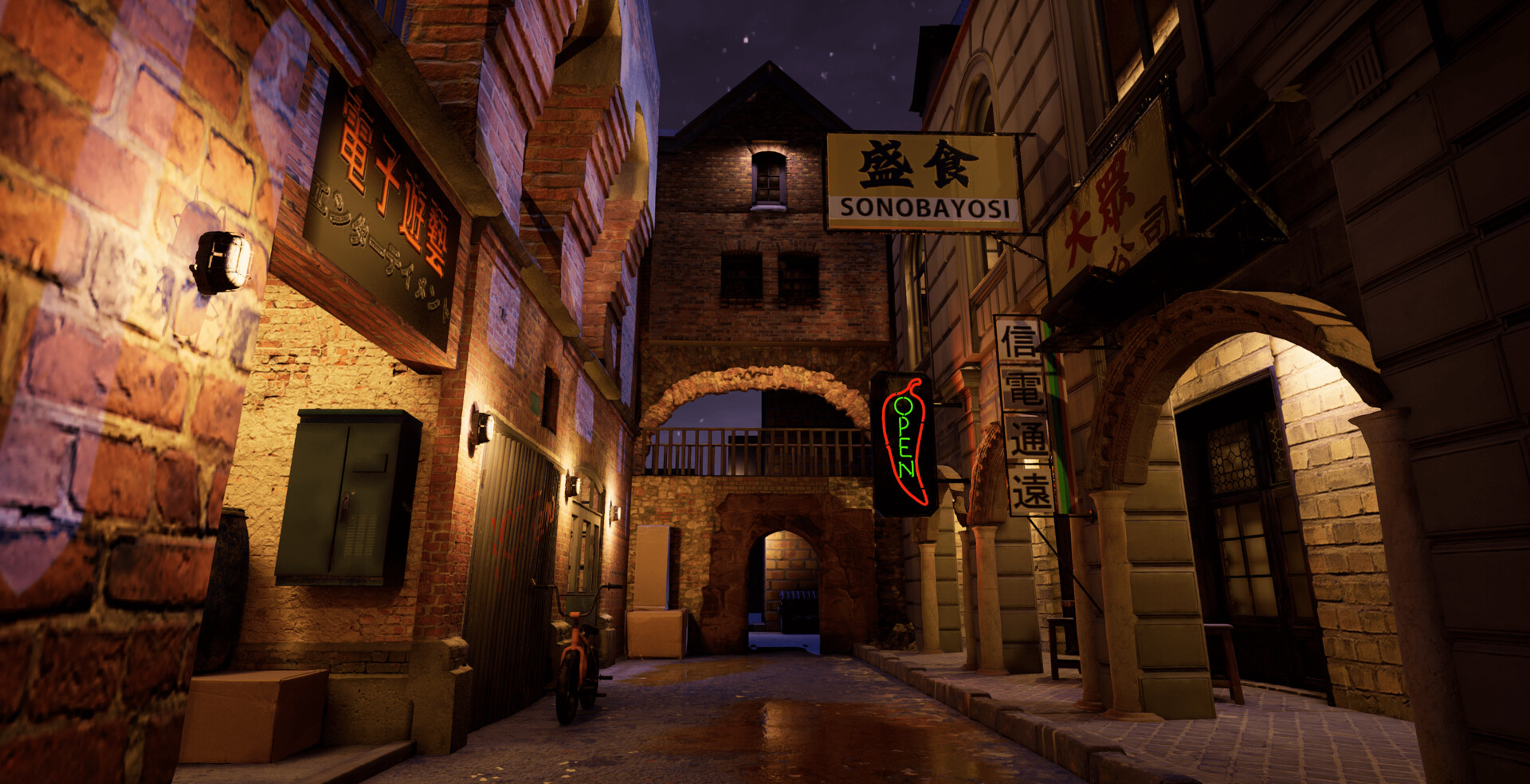 ArtStation - Alleyway