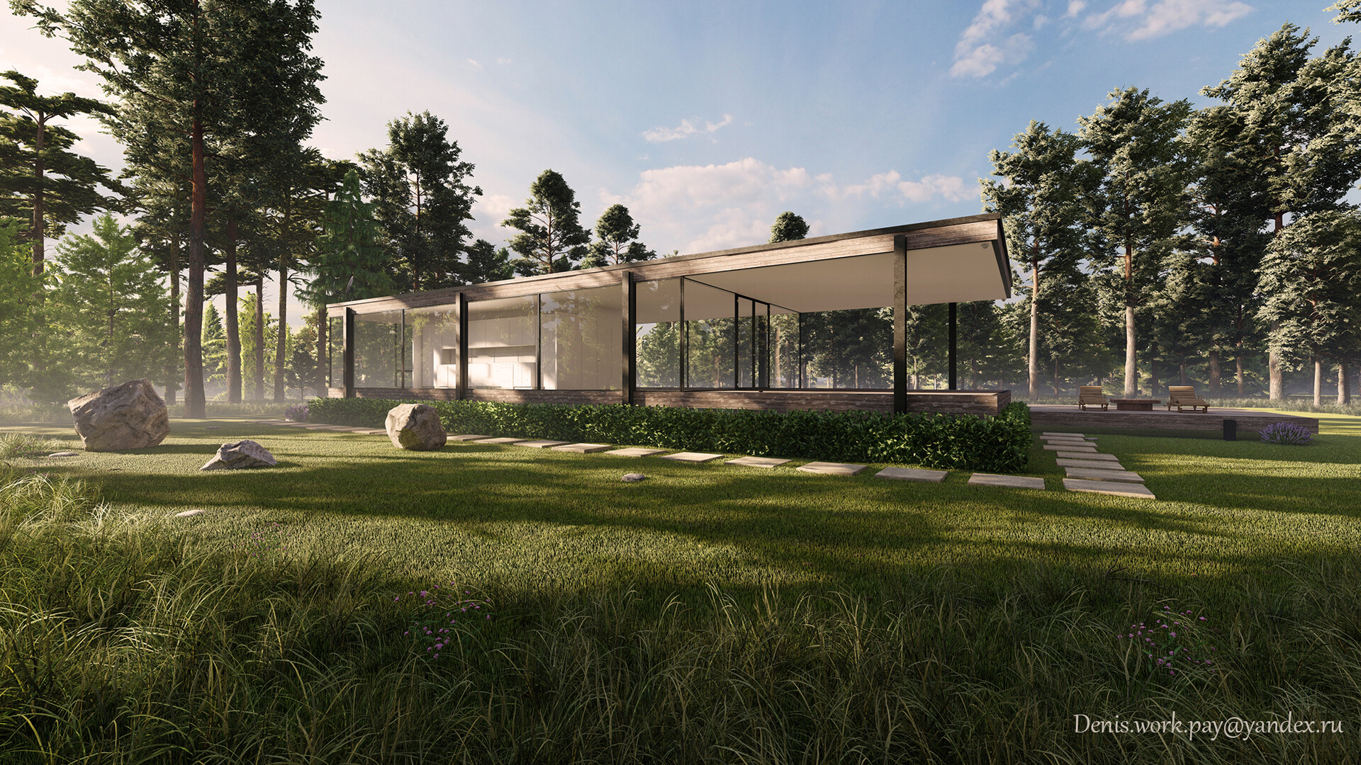 ArtStation - Экстерьер Lumion