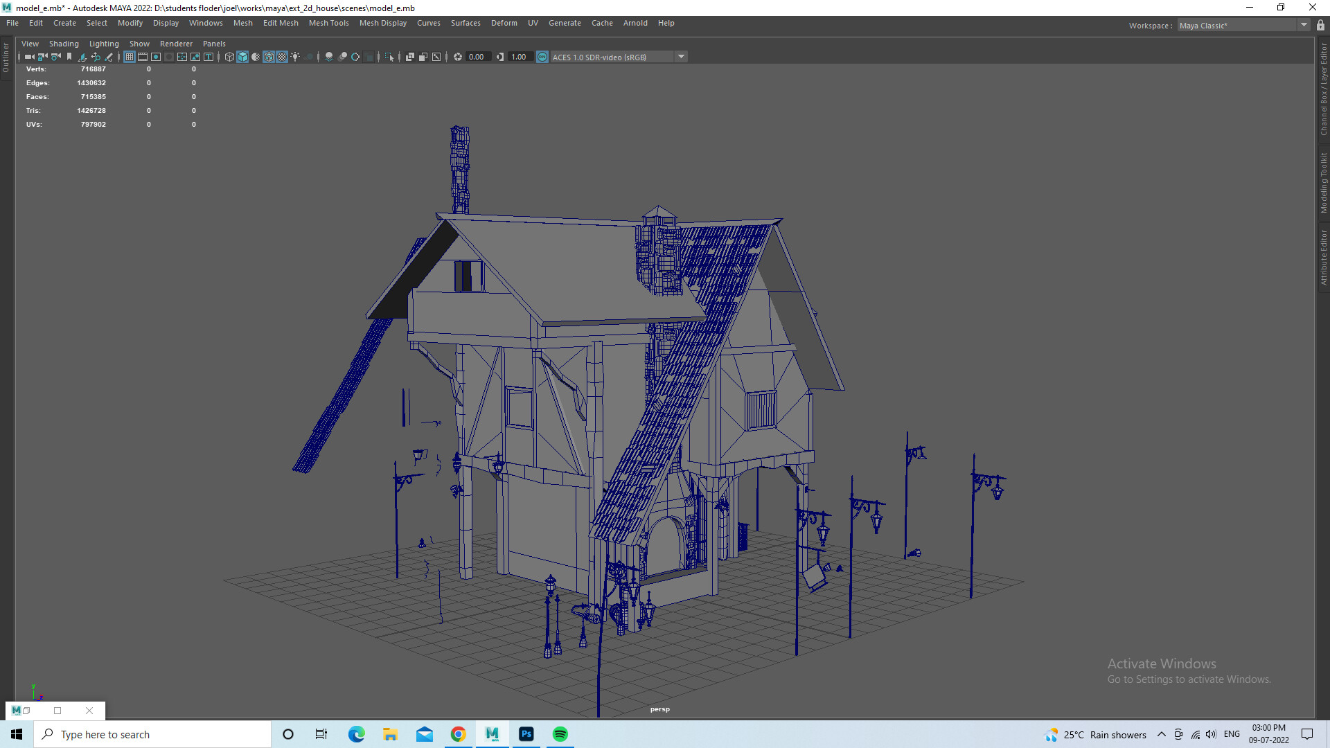 ArtStation - 3d house