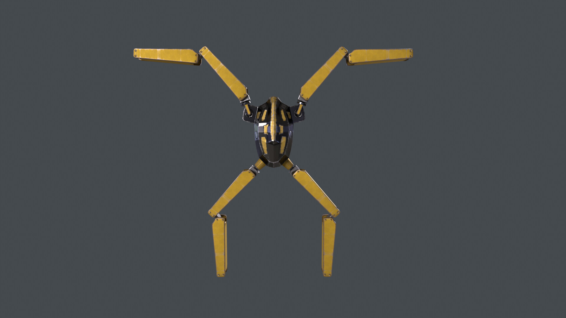 ArtStation - Prop - Portable Crane Arms