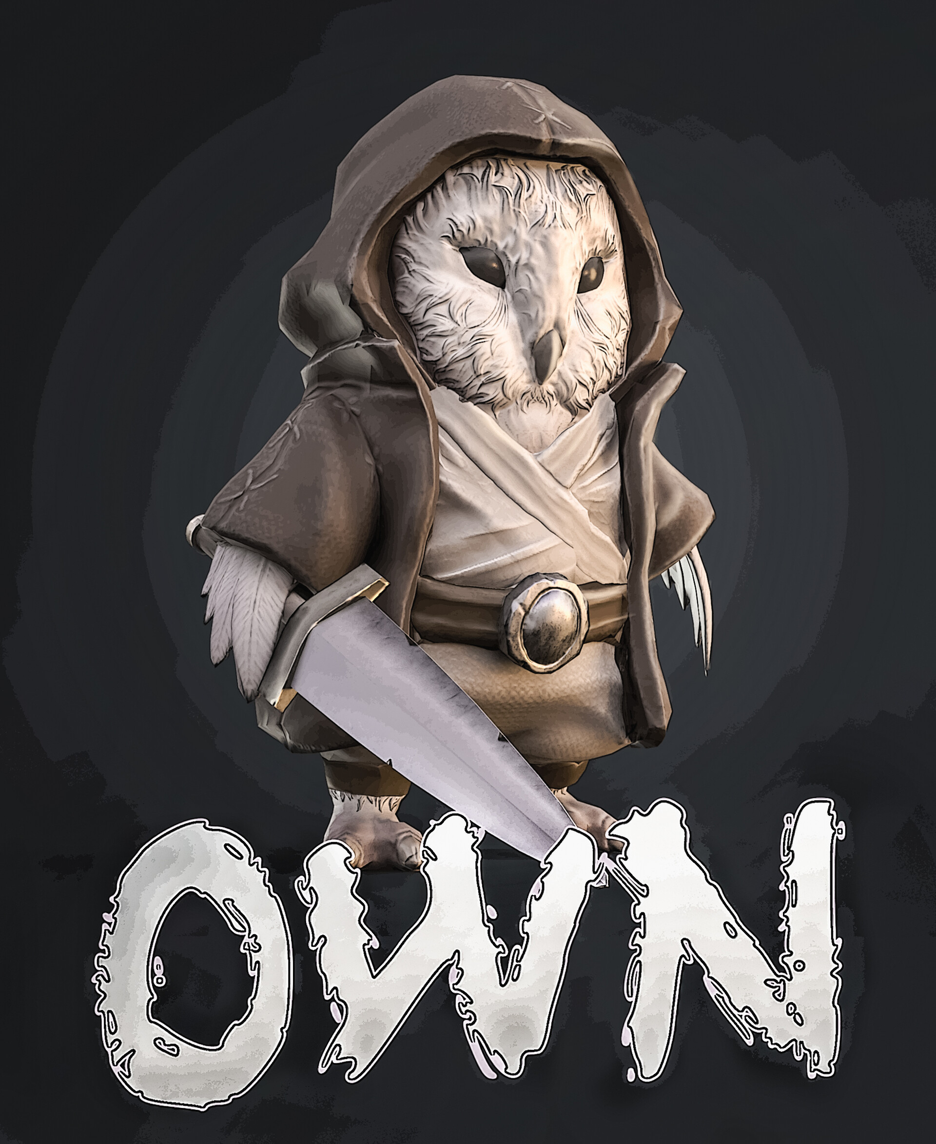 ArtStation - Owl Warrior