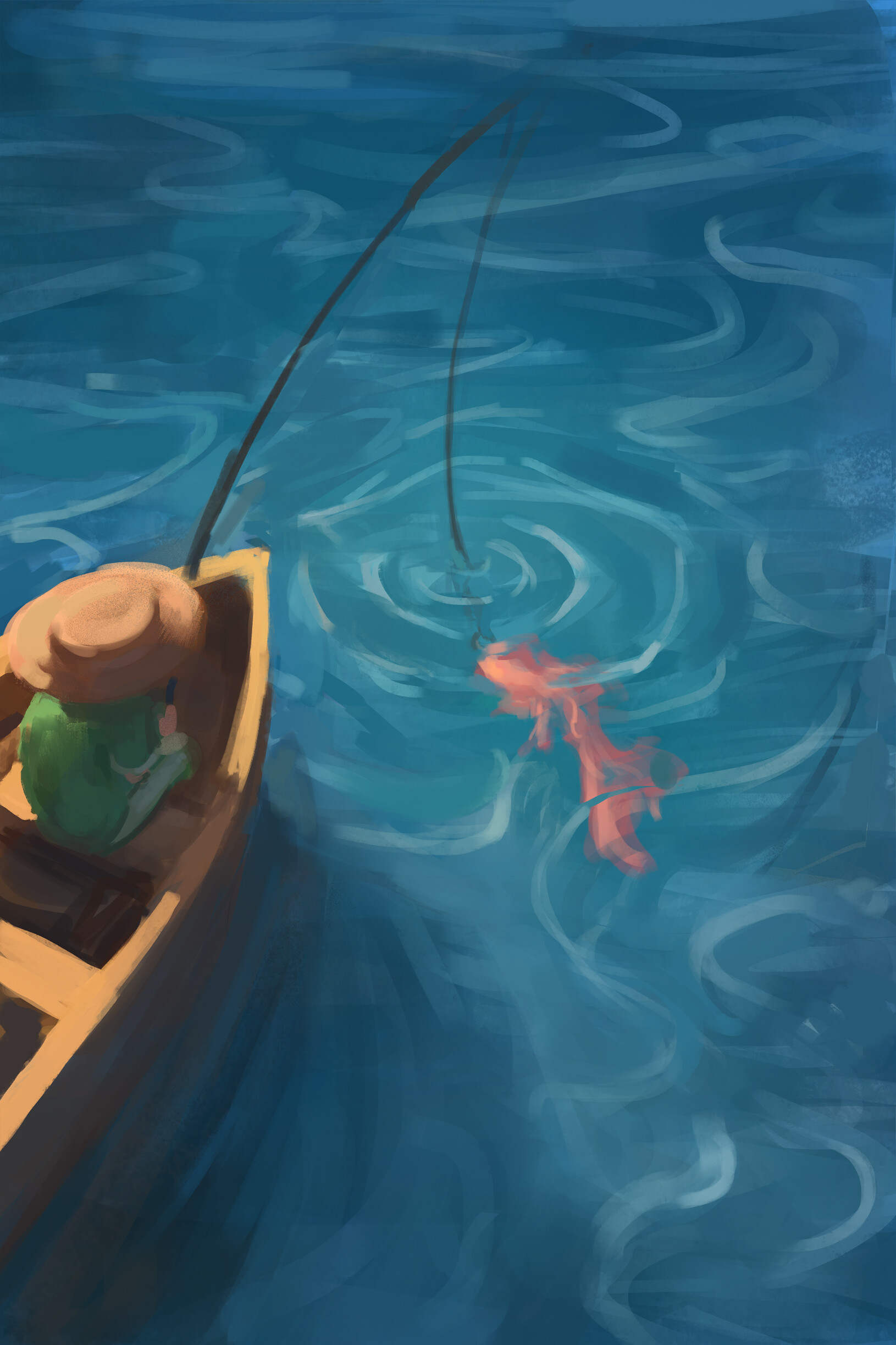 ArtStation - another quiet day of fishing
