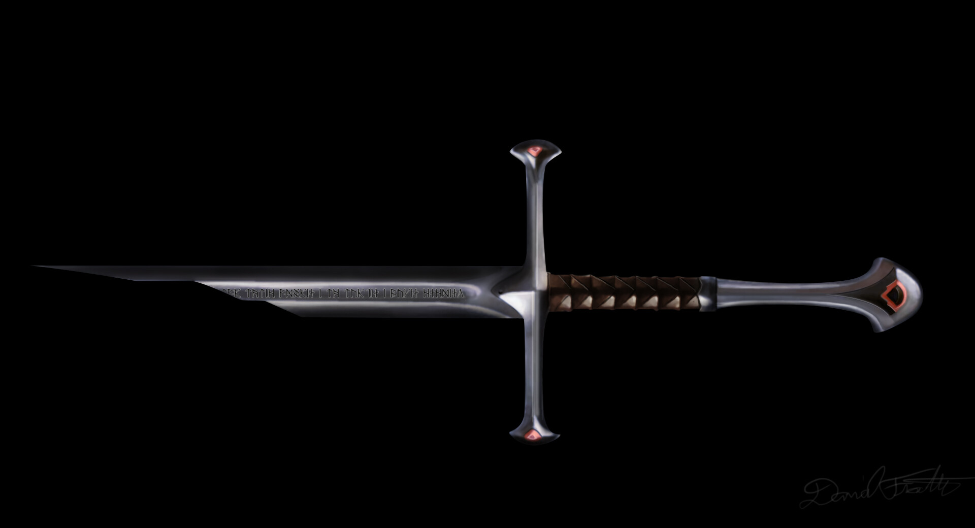 ArtStation - Narsil Sword