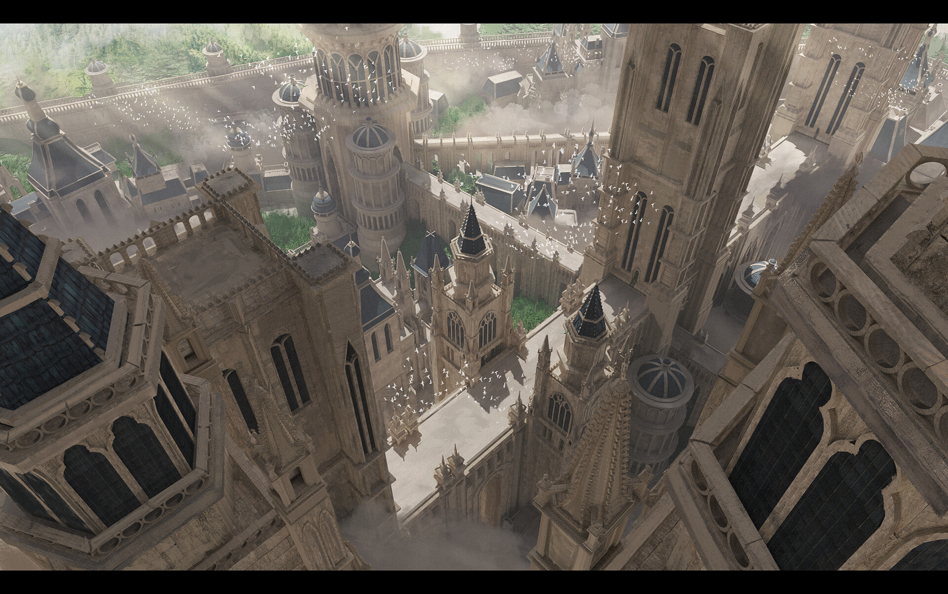 ArtStation - Gothic City