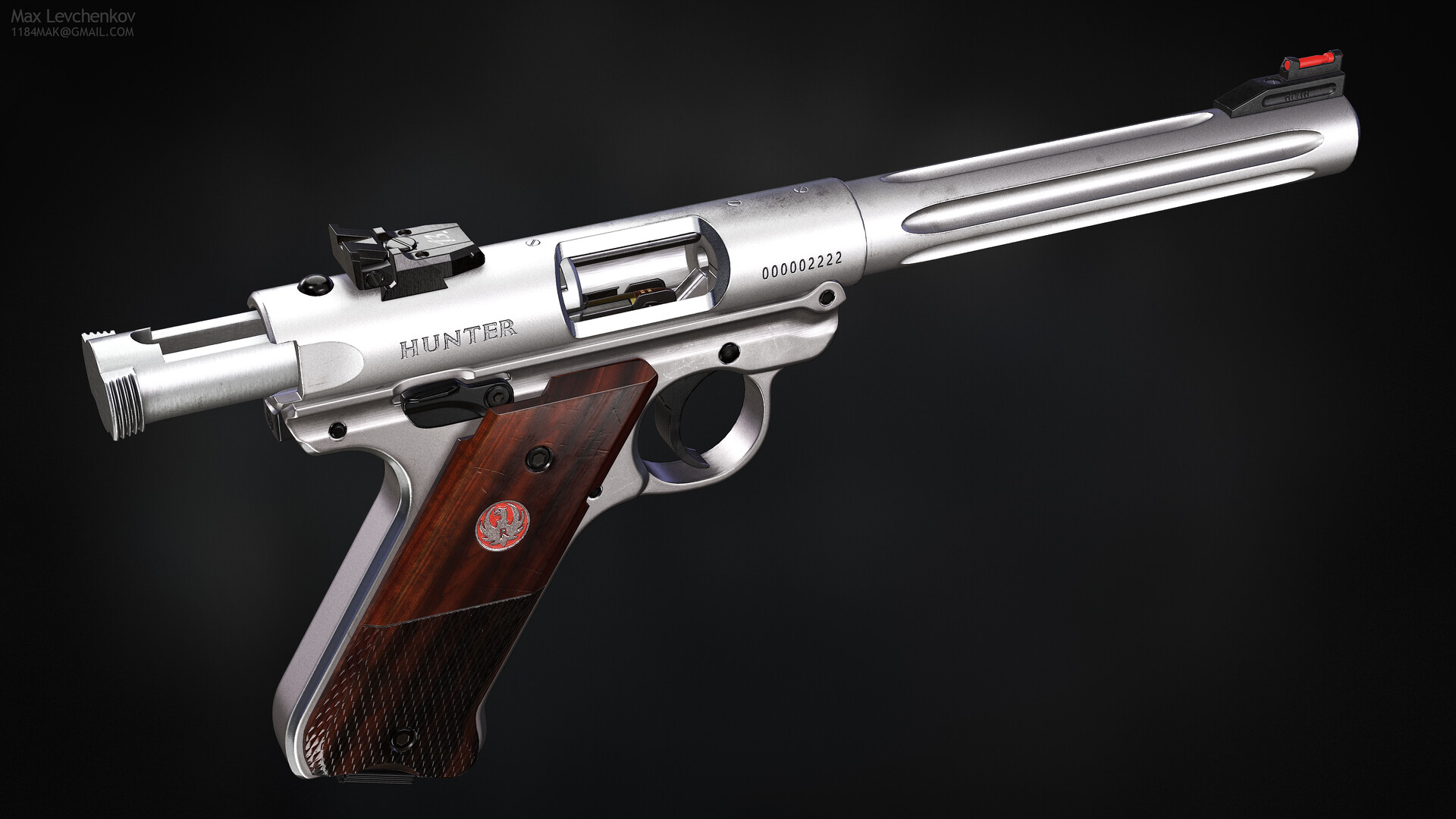 ArtStation - RUGER MARK IV HUNTER