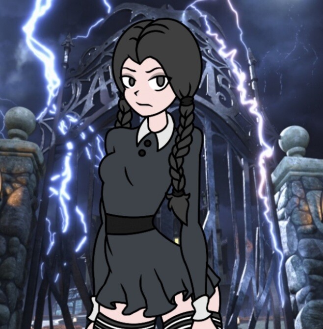 ArtStation - Wednesday Addams