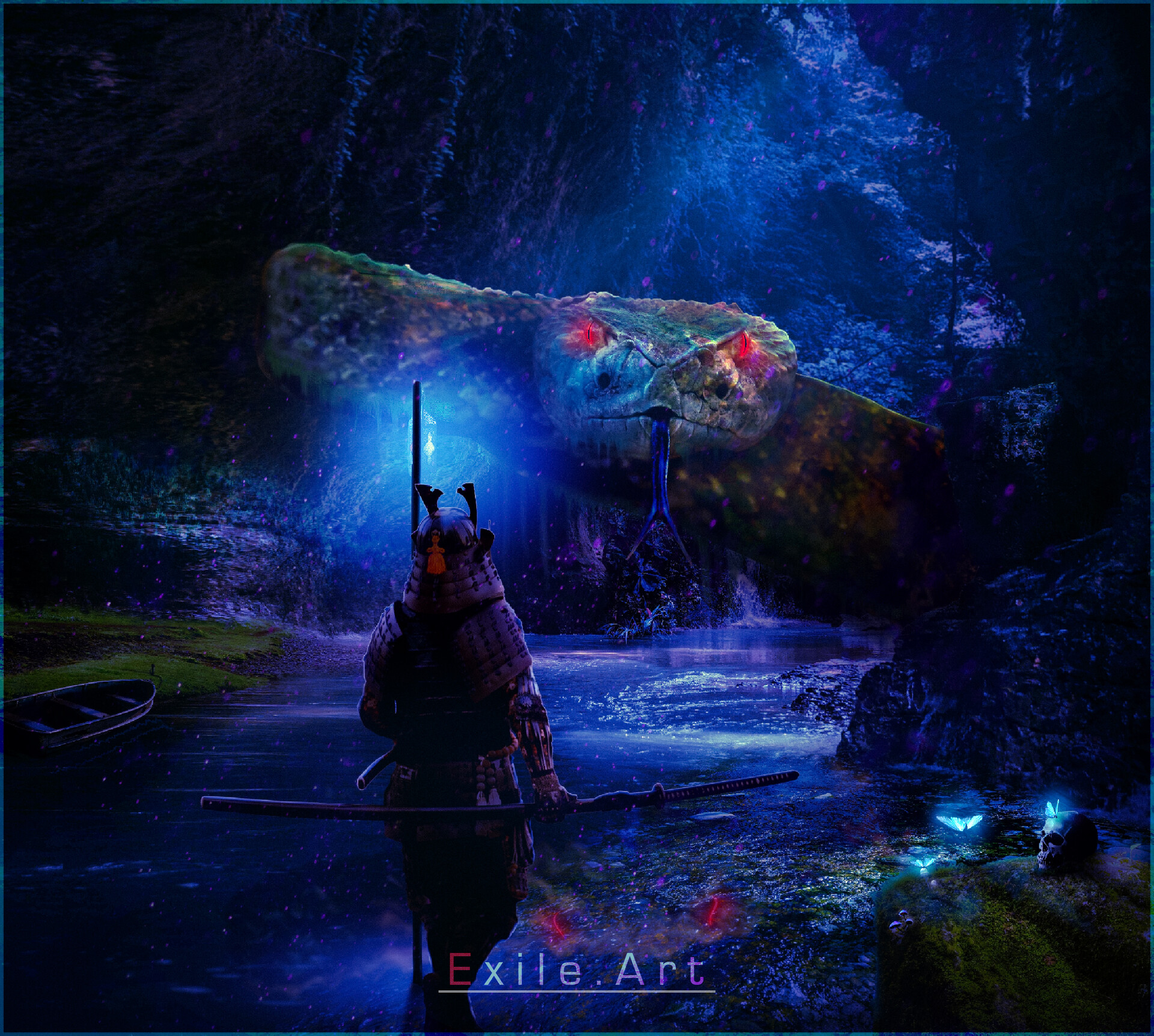 ArtStation - Serpent Deity