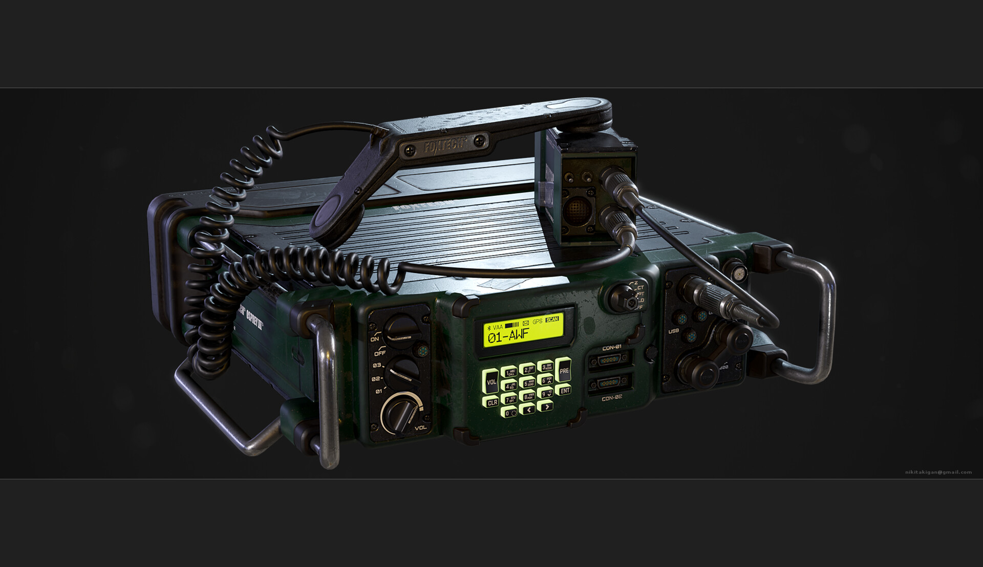 ArtStation - Military Radio
