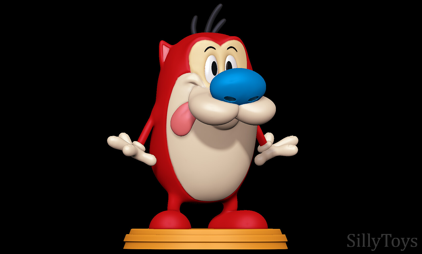 ArtStation - Stimpy - The Ren and Stimpy Show 3D print model