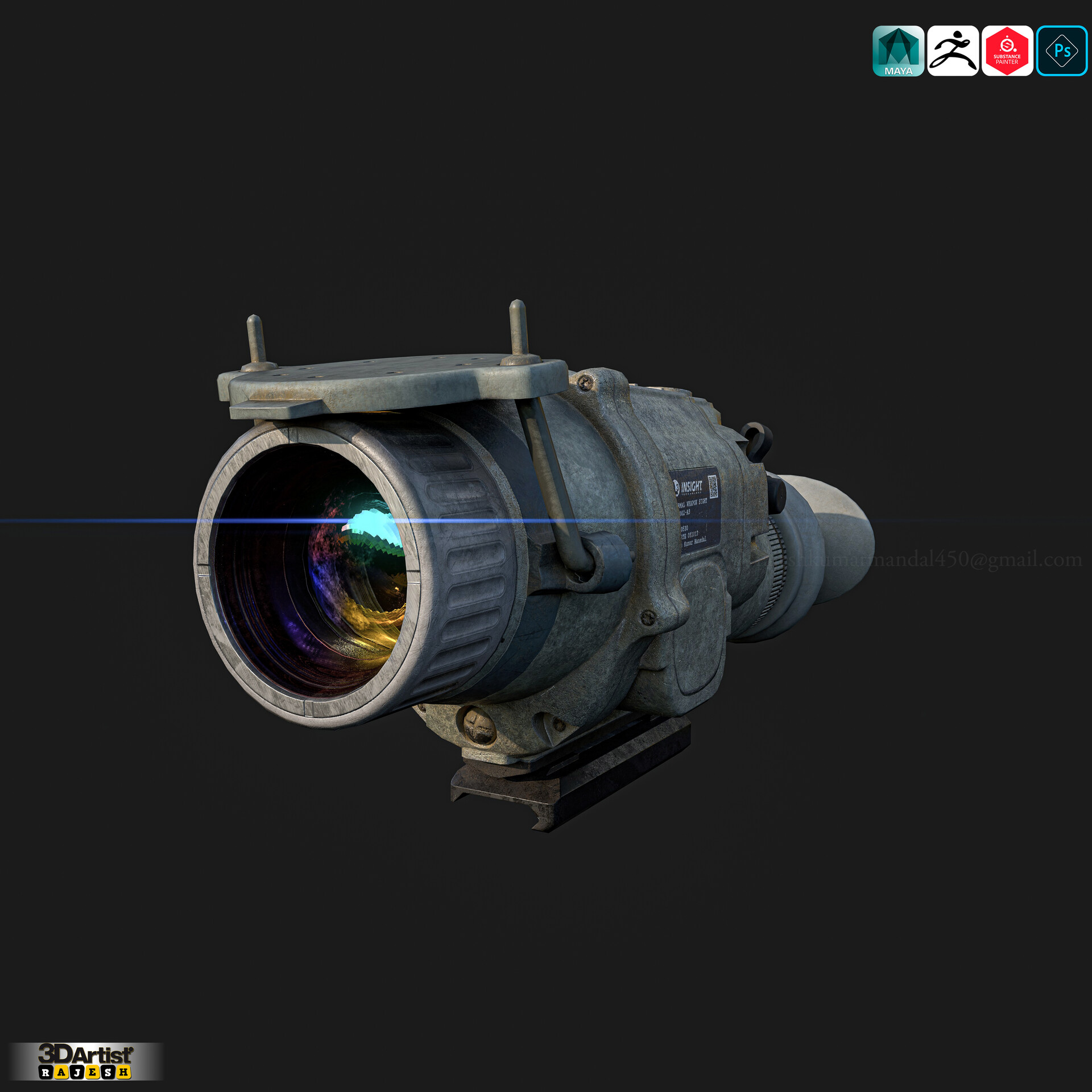 ArtStation - LIGHT_WEAPON_THERMAL