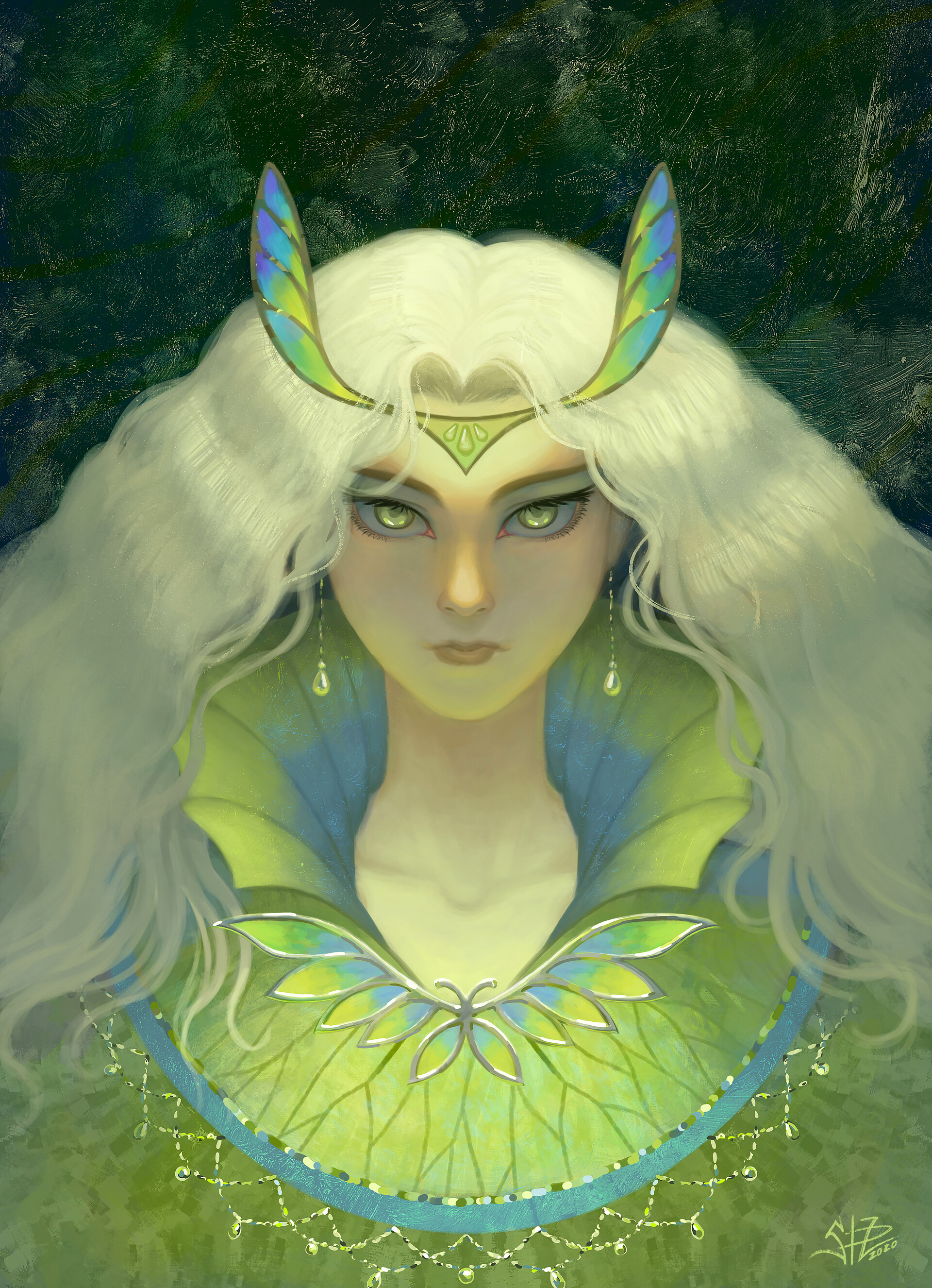 ArtStation - Portrait of an elf