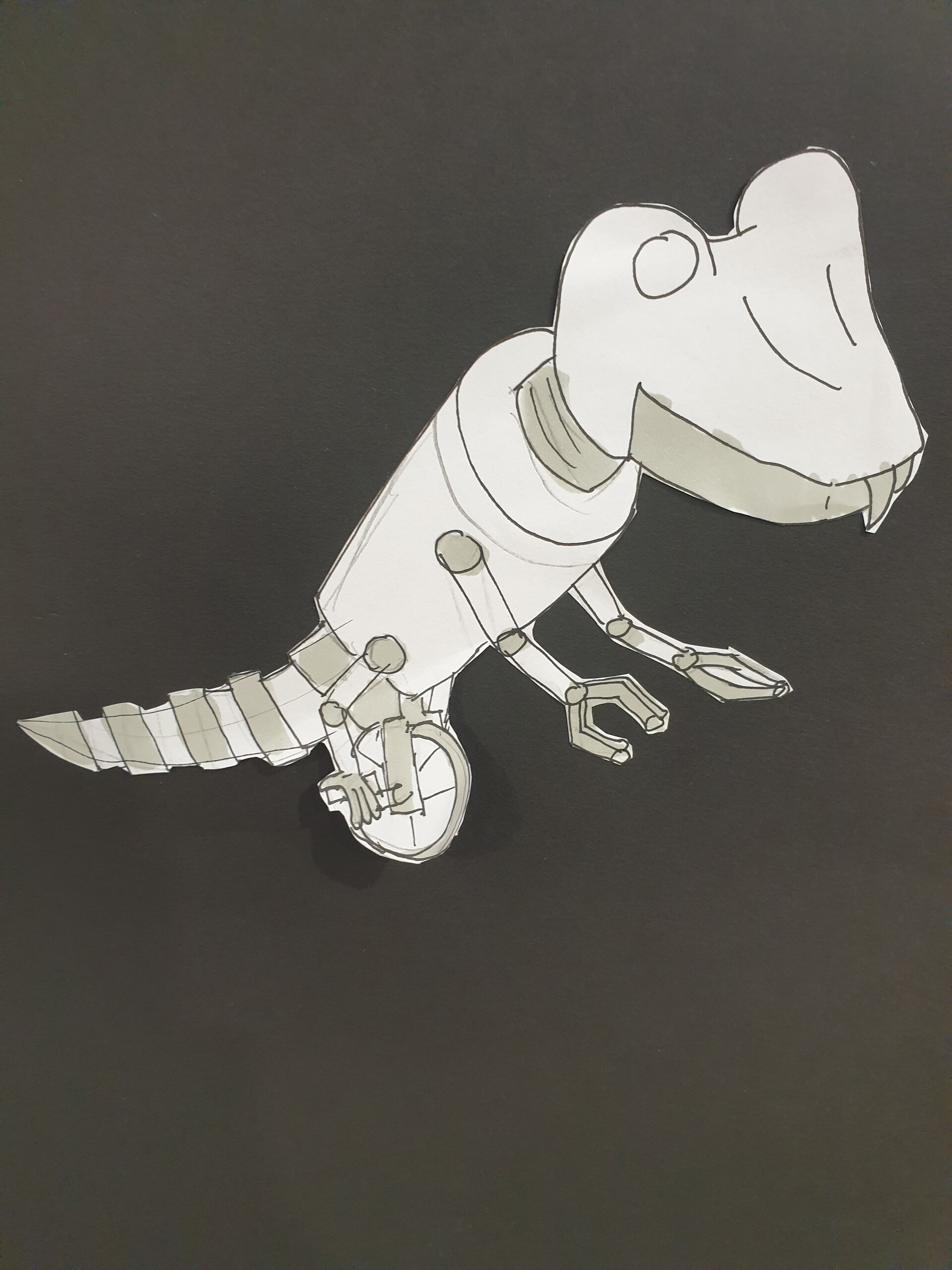 ArtStation - Robo-Gecko Puppet