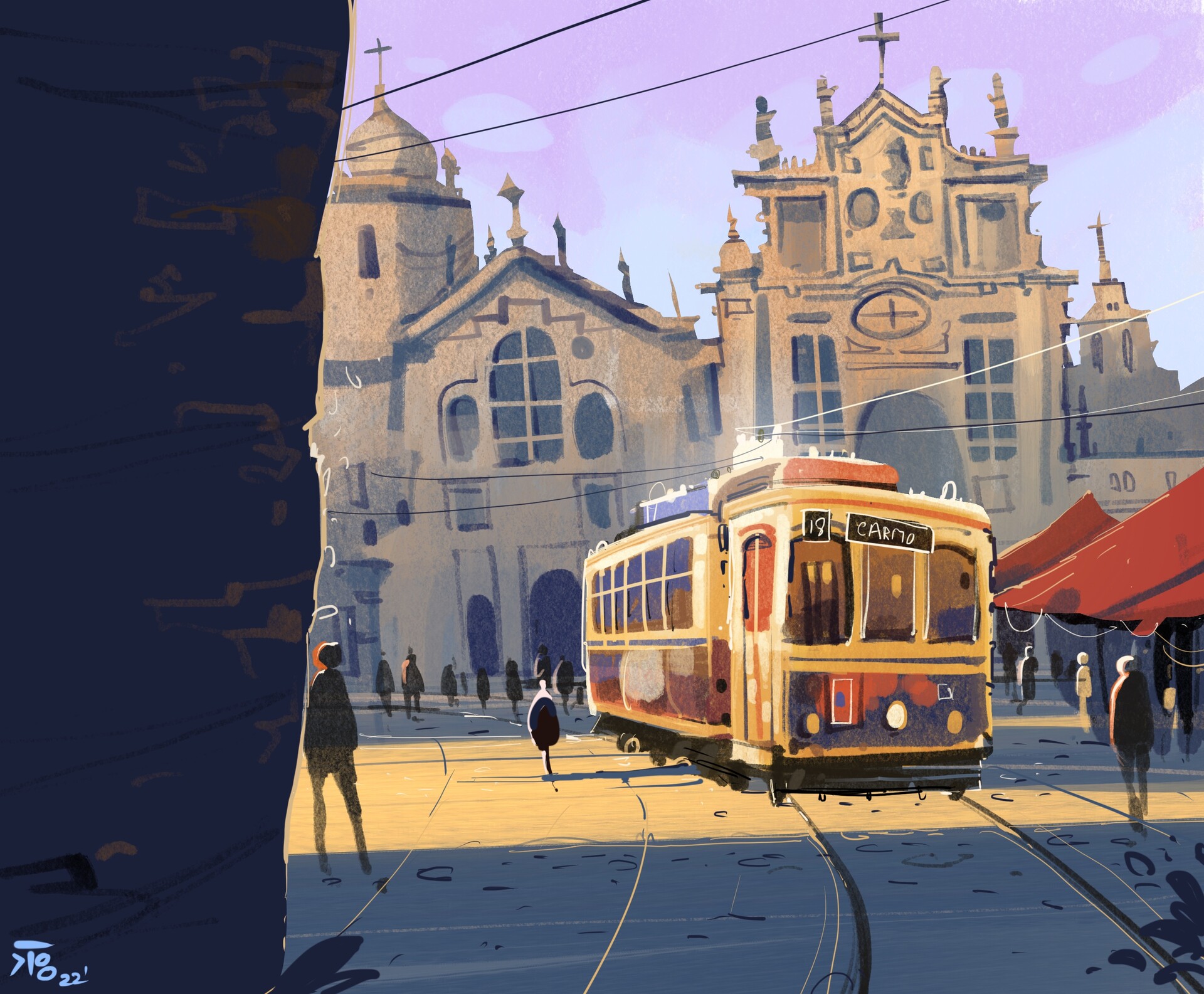 ArtStation - Colour temperature practice