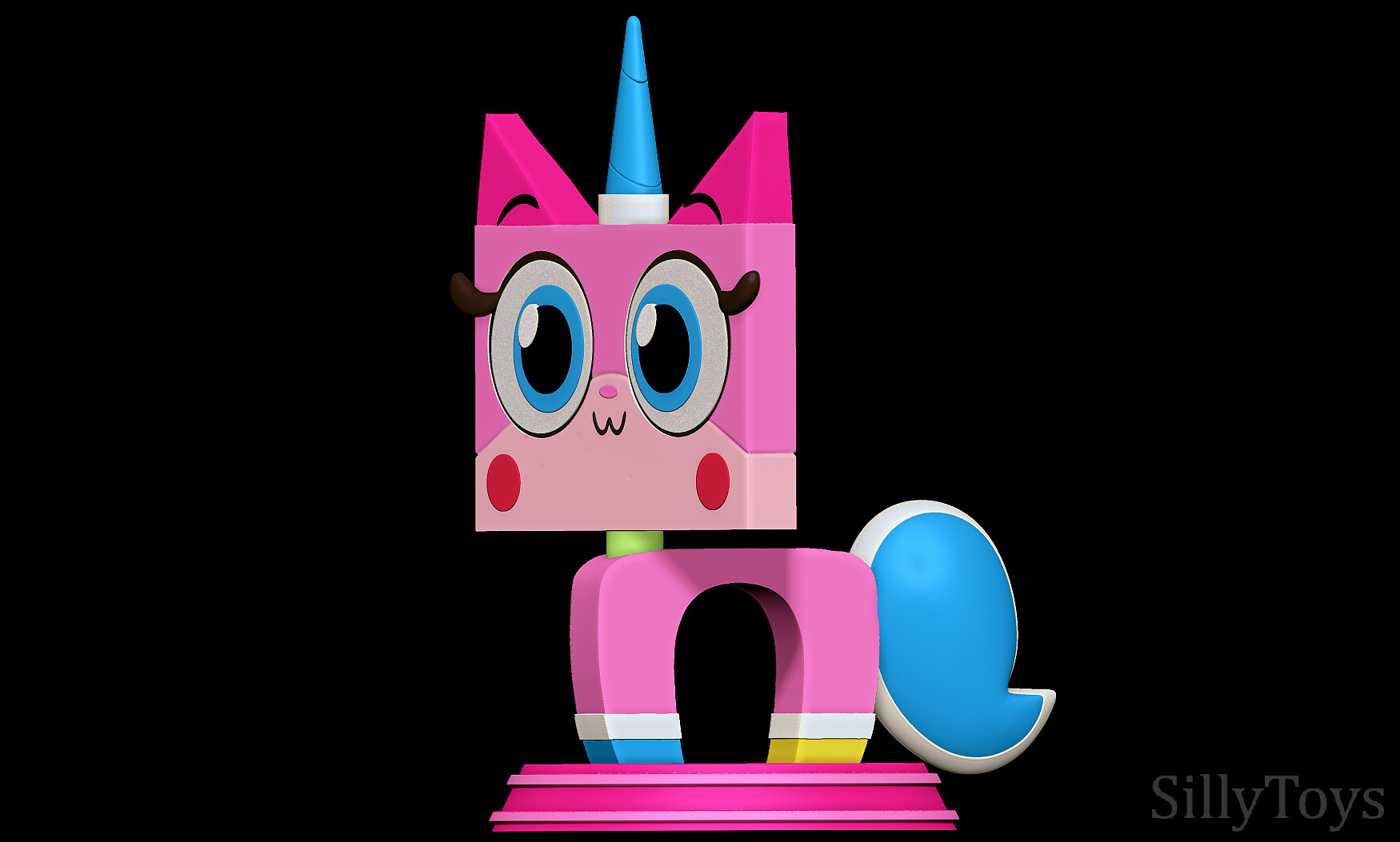 SillyToys - Unikitty - 3D print model