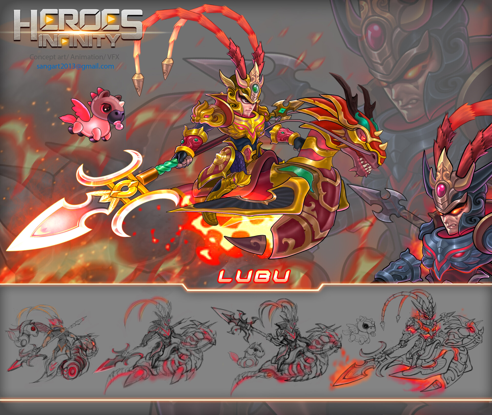 ArtStation - Lubu Heroes Infinity