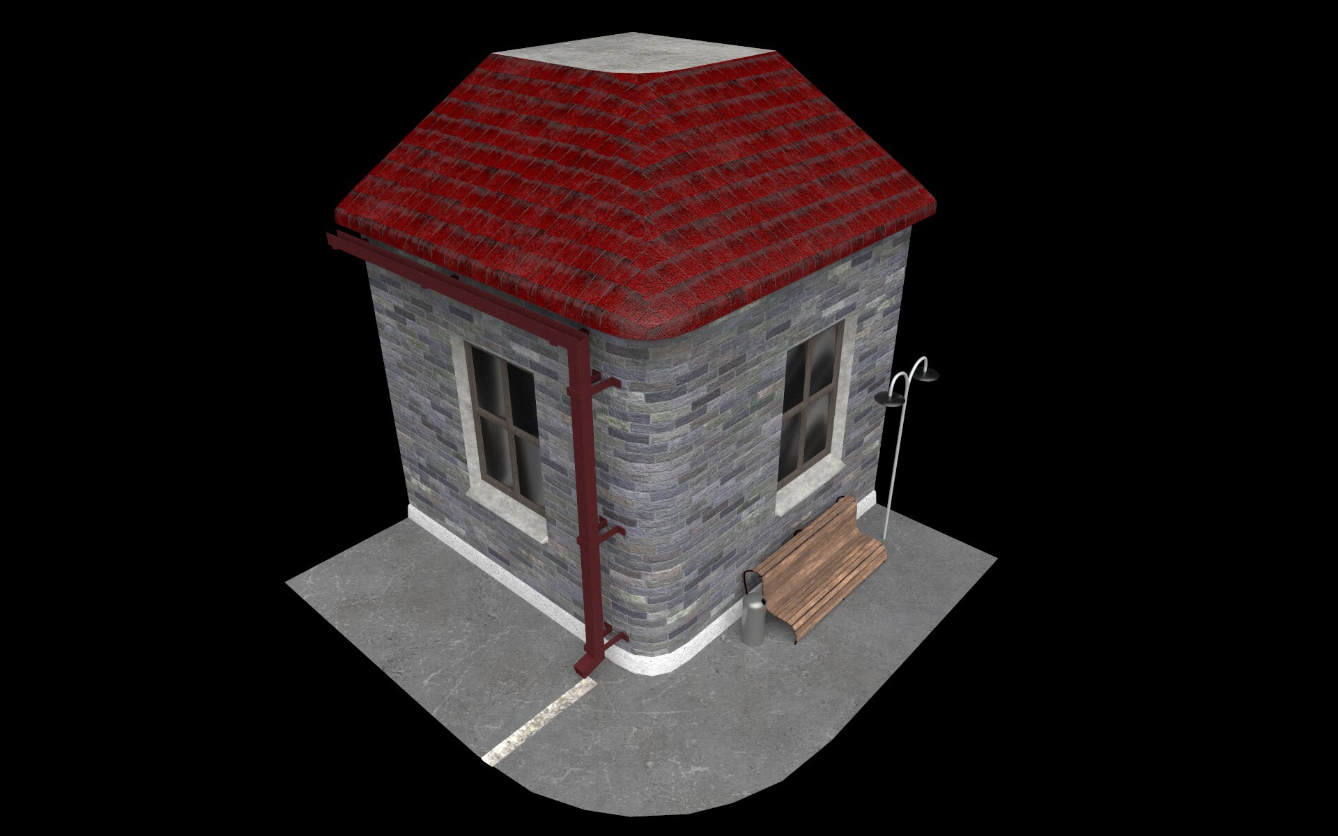 ArtStation - House composition