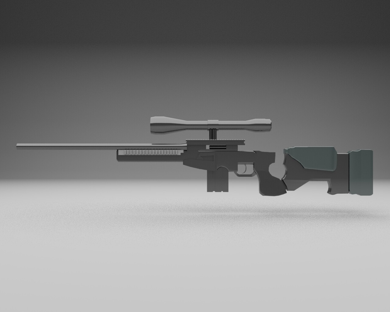 ArtStation - Gun Modeling