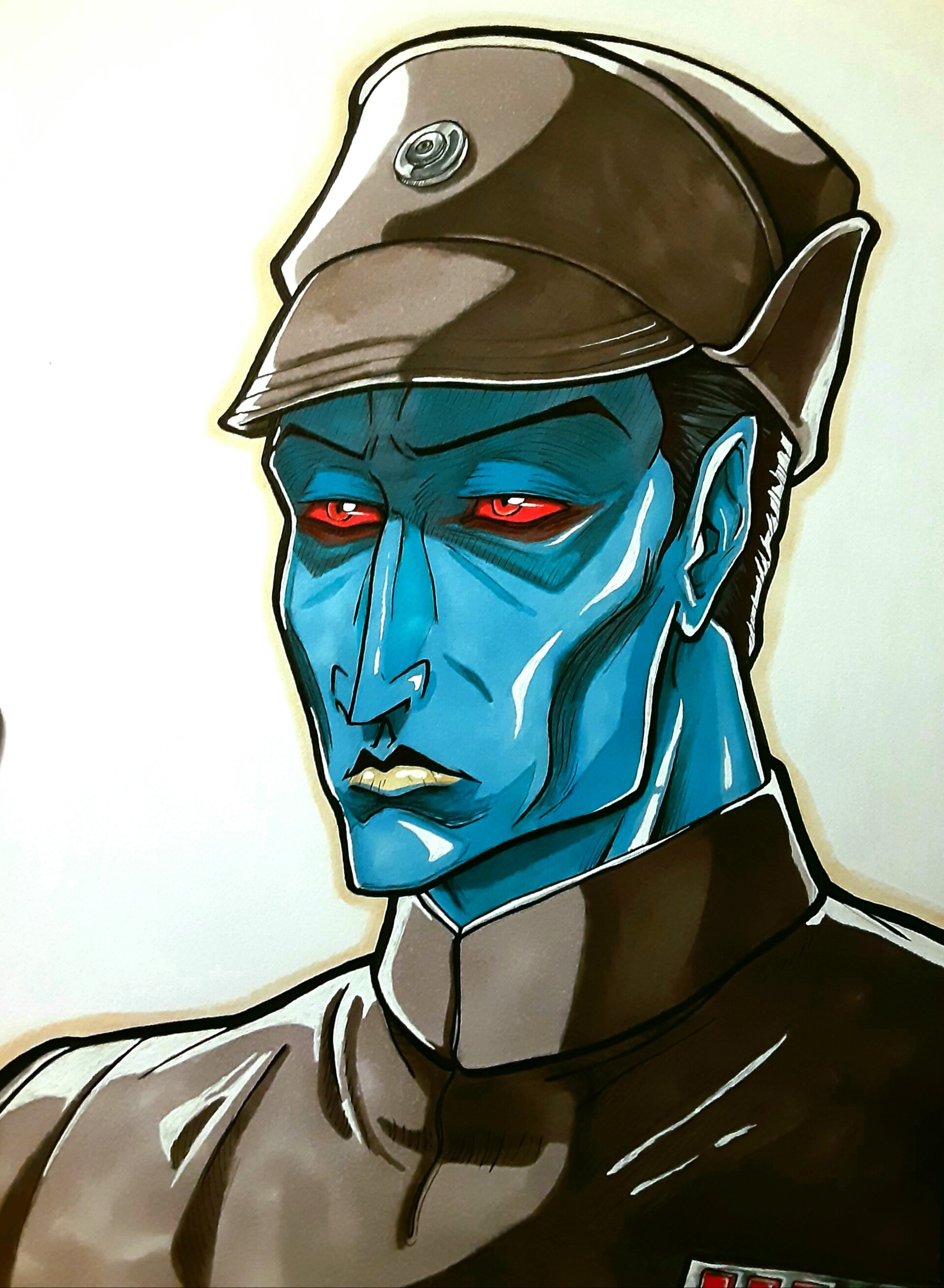 ArtStation - Admiral Thrawn of the 95th Task Force