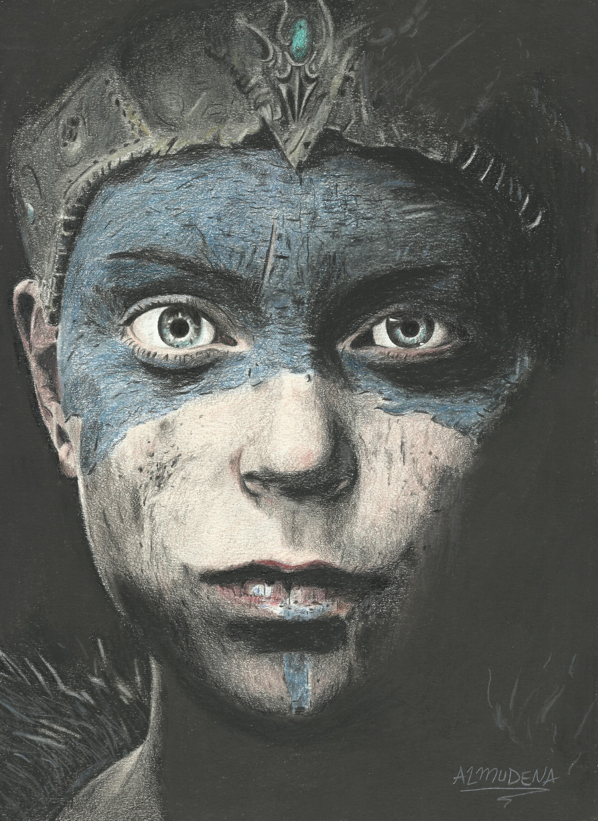 ArtStation - Retrato de Senua