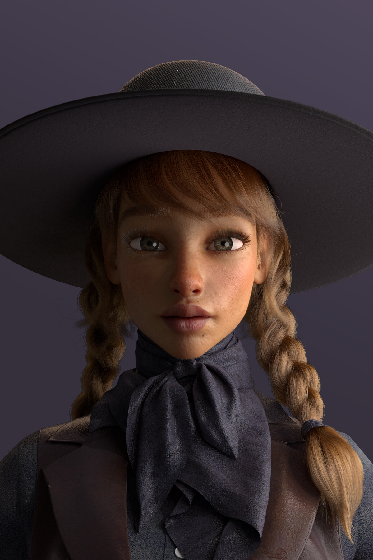 ArtStation - Ella-Character model