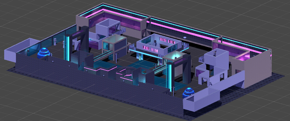 ArtStation - Concept FPS Map Design