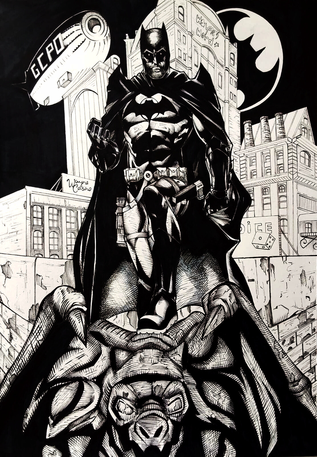 ArtStation - Batman Thomas wayne -flash point