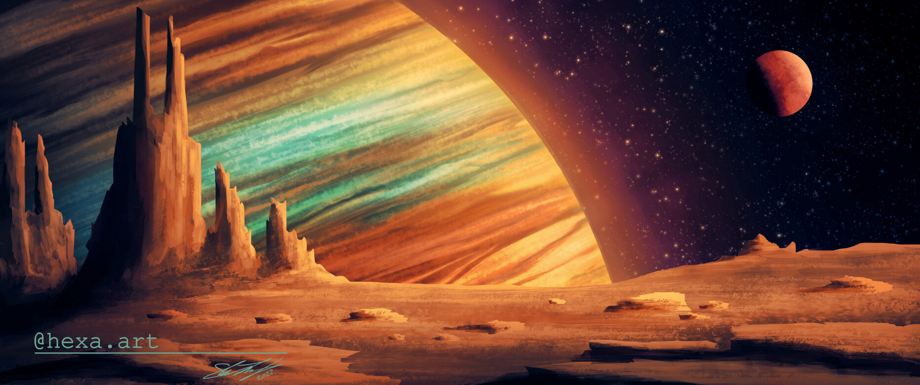 ArtStation - Planet Scape