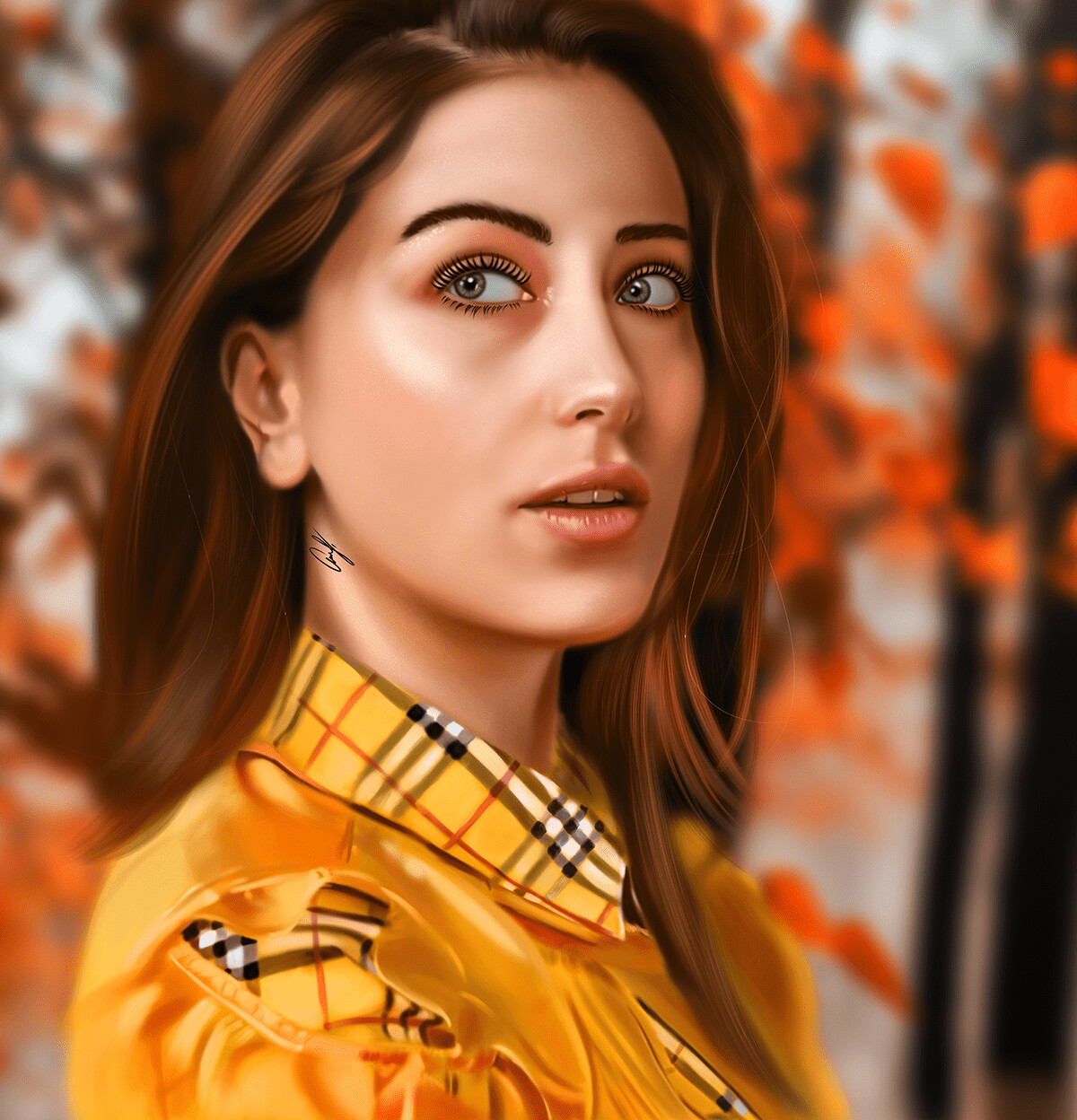 ArtStation - Digital Portrait Drawing - 31