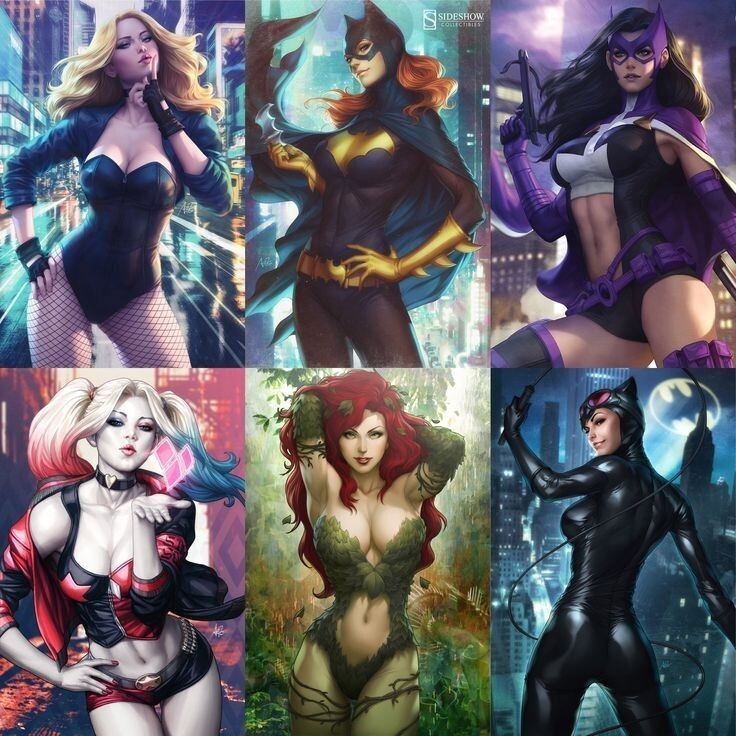 ArtStation - Justice League Unlimited - Birds of Prey