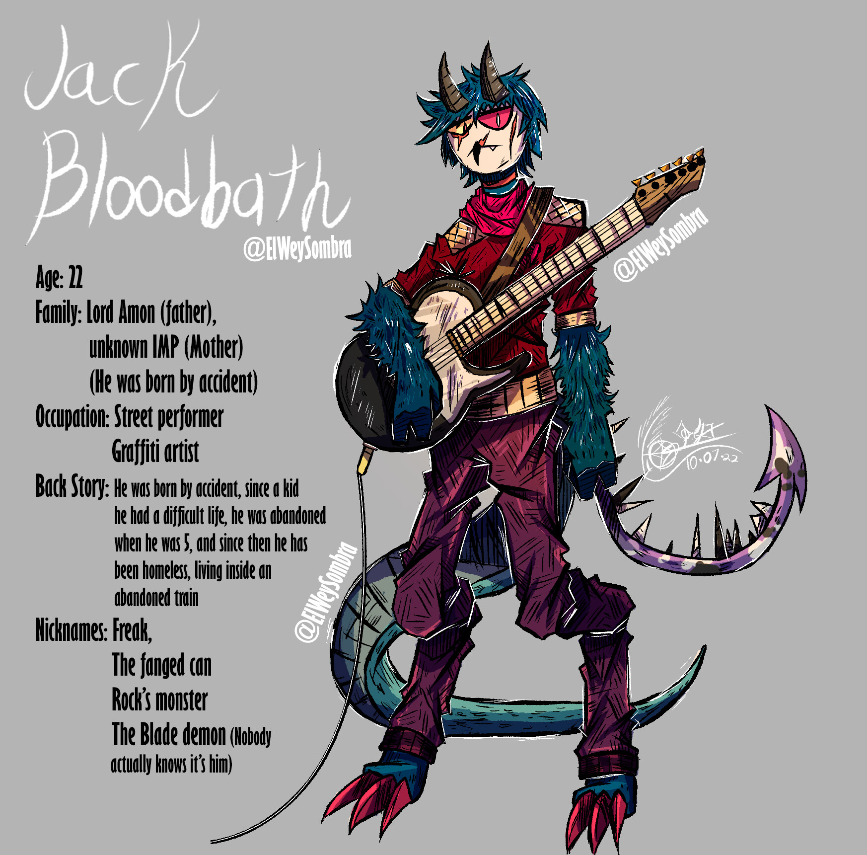 ArtStation - Jack Bloodbath Composition