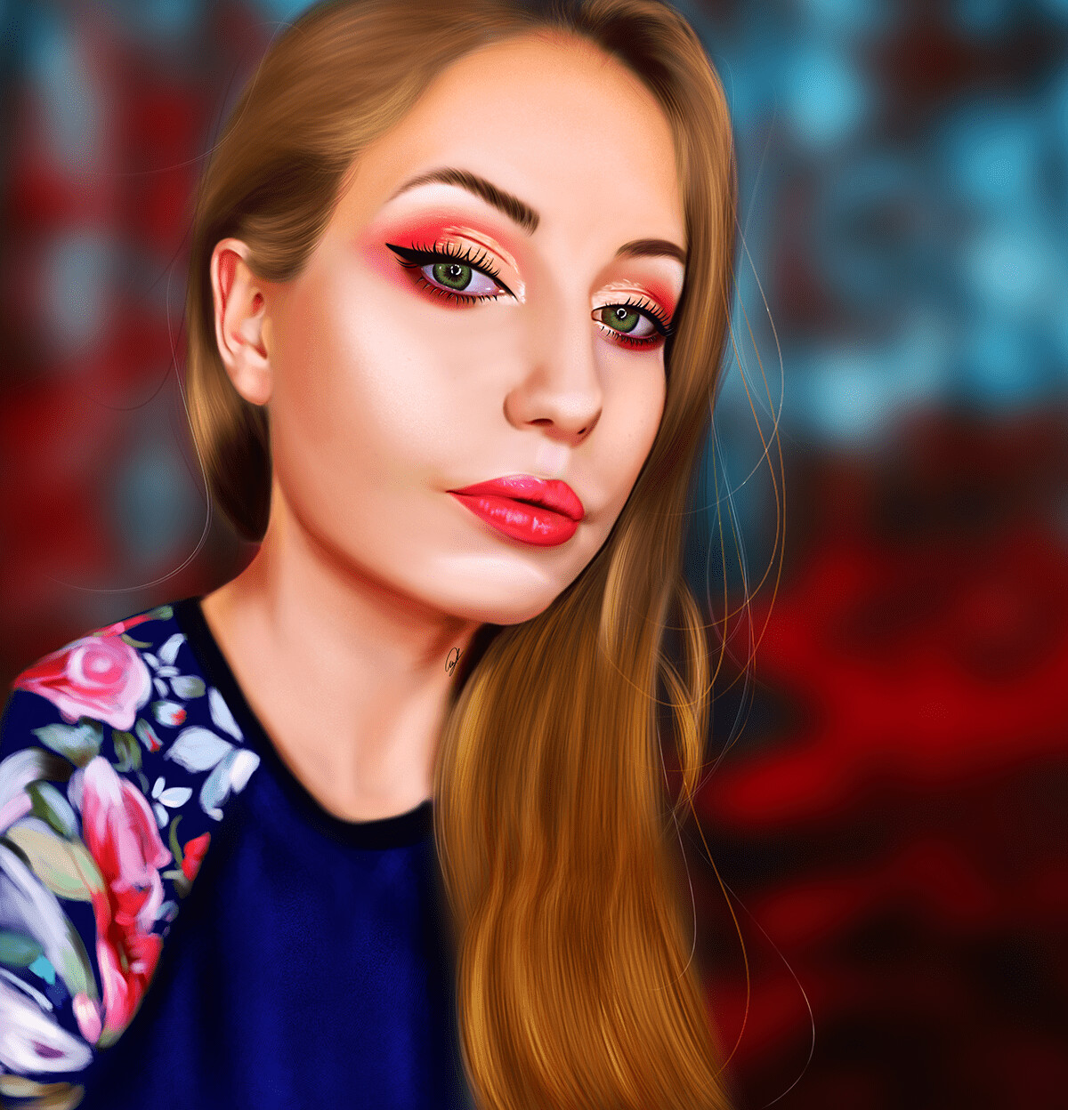 ArtStation - Digital Portrait Drawing - 35