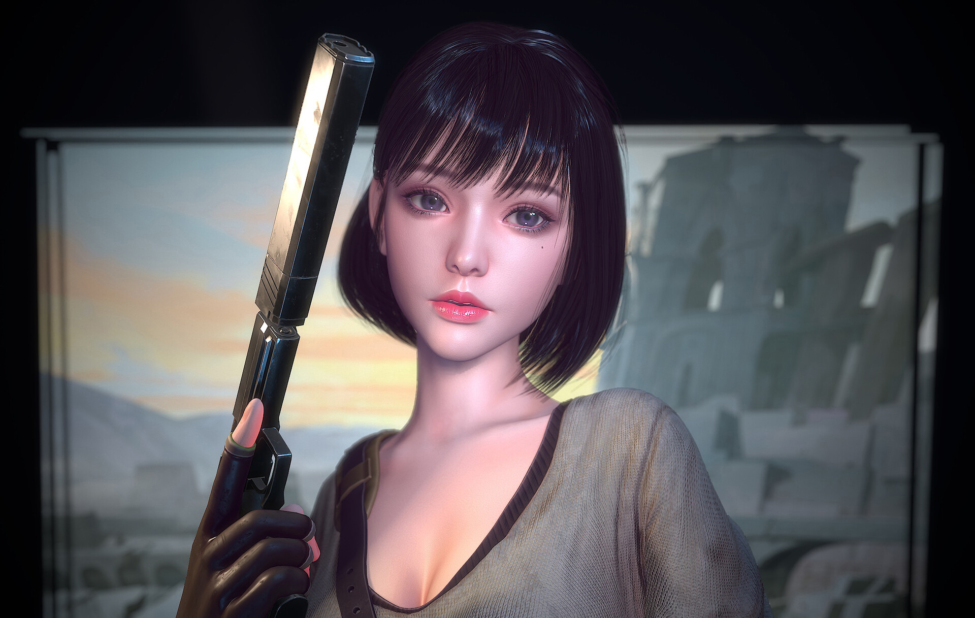ArtStation - Agent_Girl_