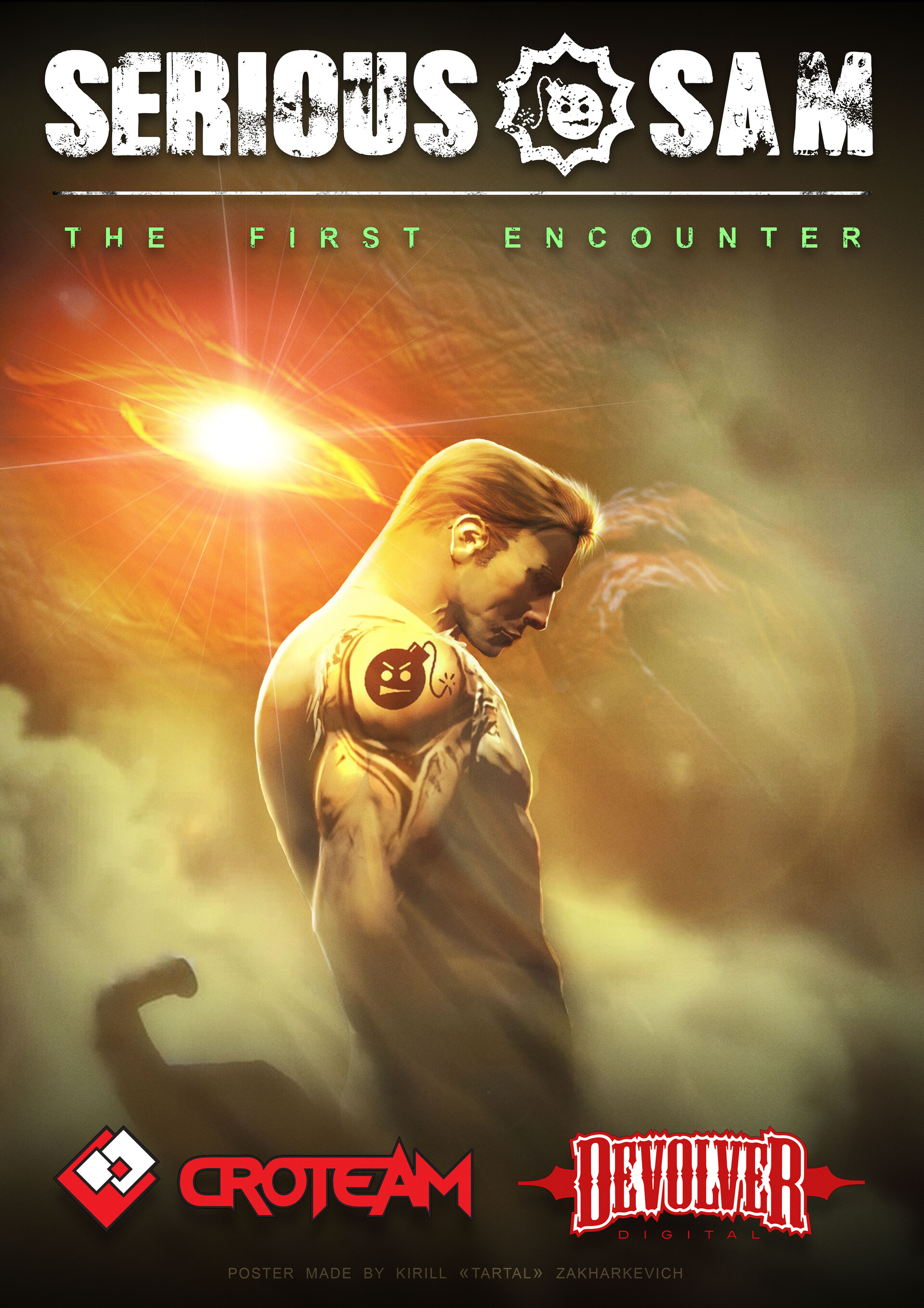 Kirill Zakharkevich - Serious Sam Series - Fan Game Posters