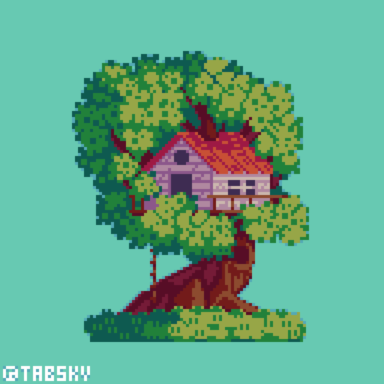 ArtStation - Small treehouse