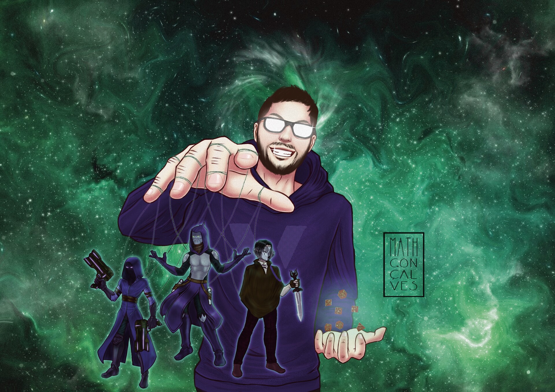 ArtStation - Puppet Master - RPG OC