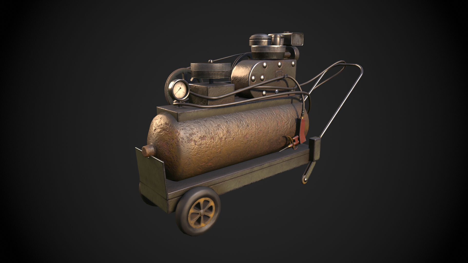 ArtStation - ww2 compressor
