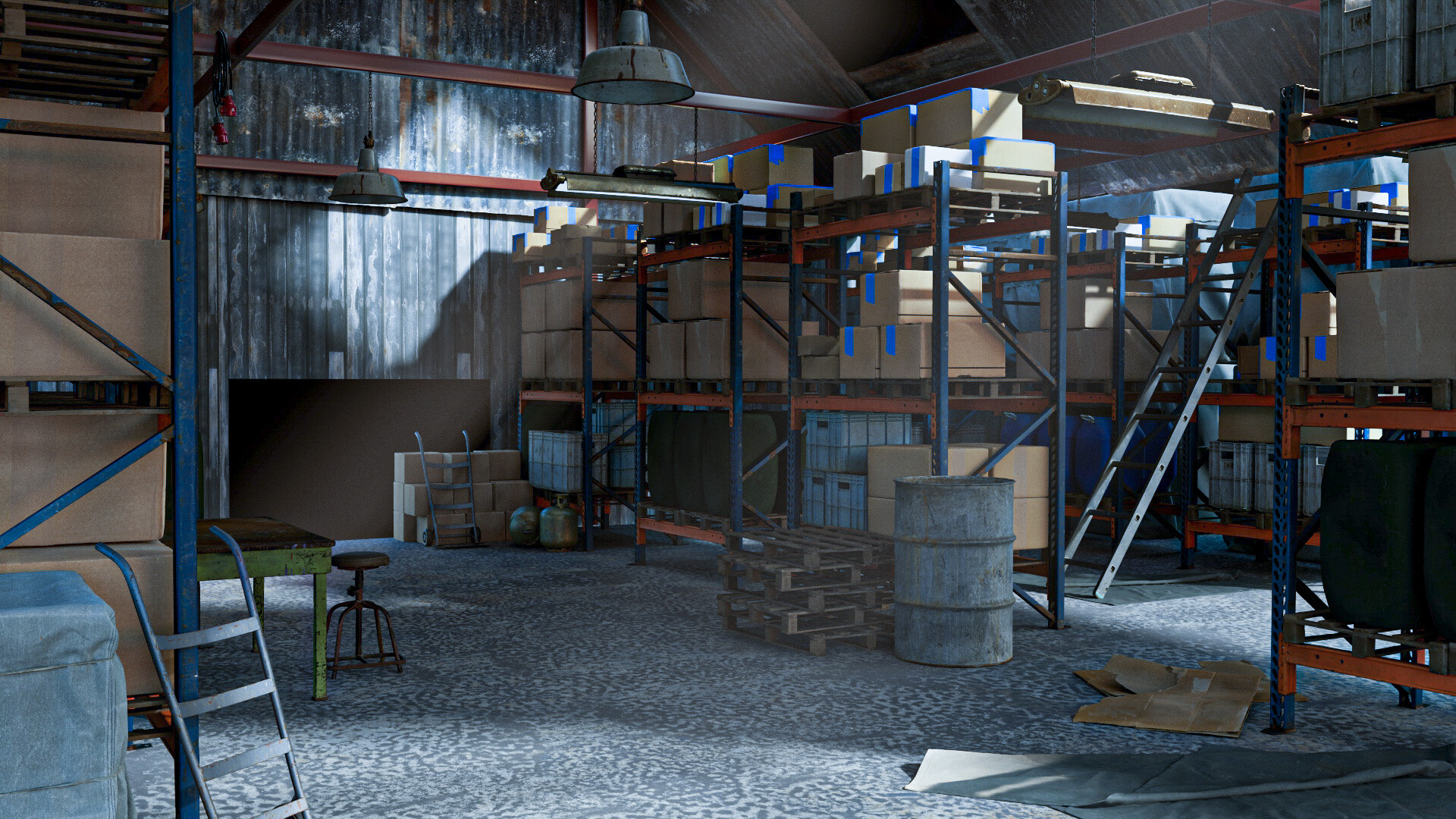ArtStation - #WAREHOUSE#