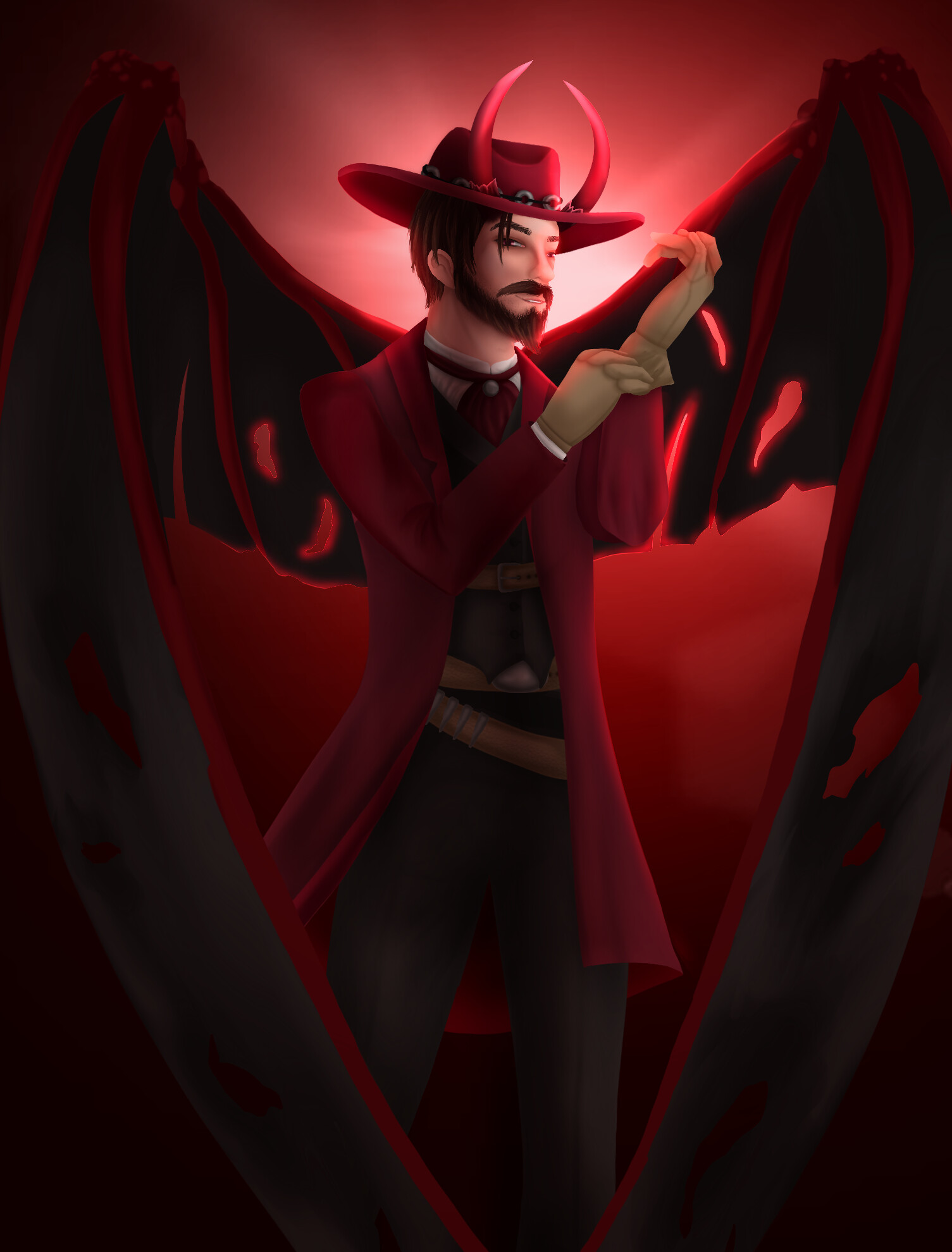 ArtStation - Commission - Demonic Avatar