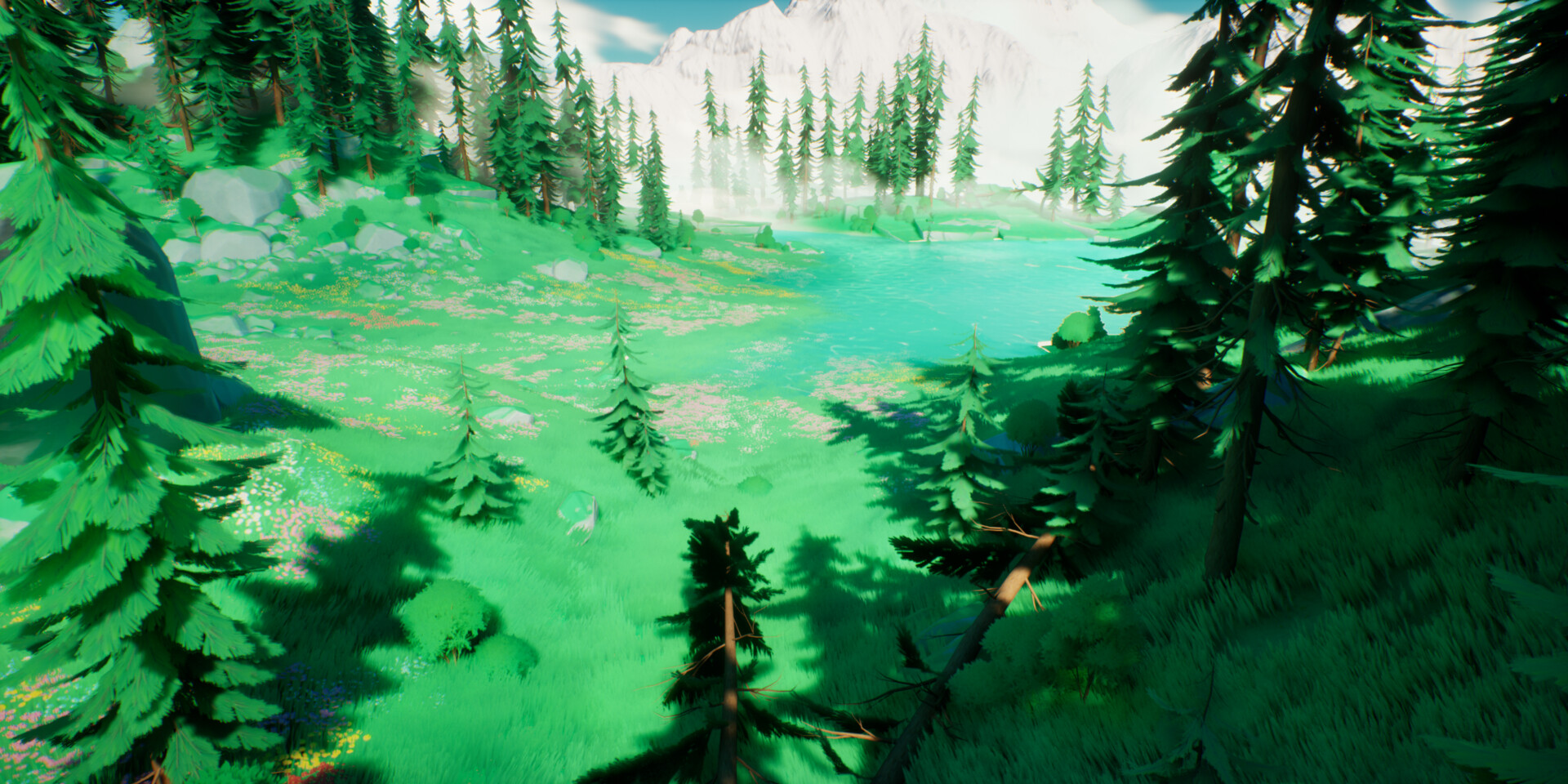 乂安逸 Ue5风格化场景练习andstylized Scene