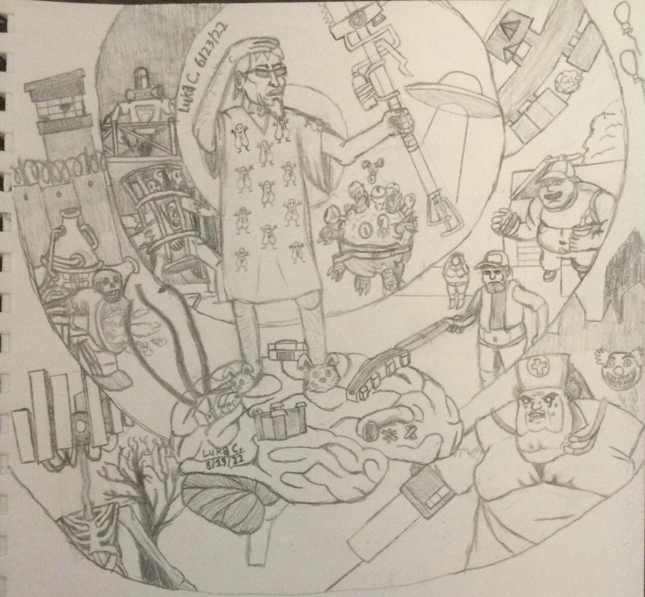 ArtStation - Postal: Brain Damaged Fan Art Submission